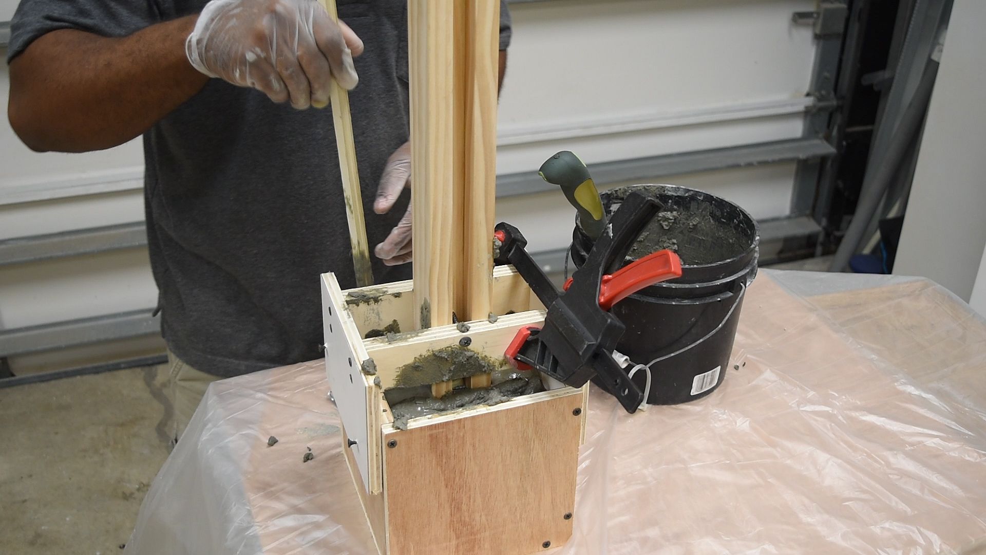 DIY Concrete and Wood LED Floor LAMP : 6 Steps (with Pictures ...