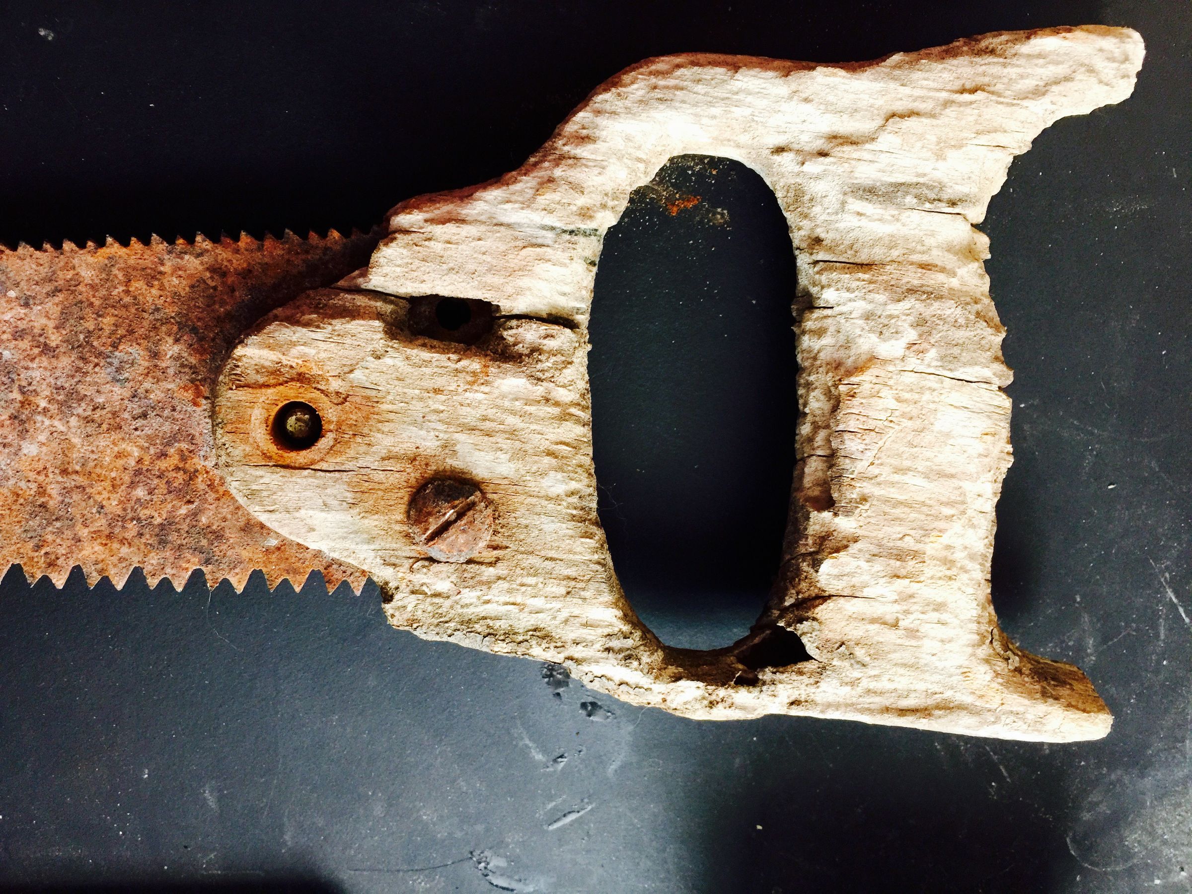 Restoring Antique Hand Saw Using Home Remedy for Rust Removal : 7 Steps ...