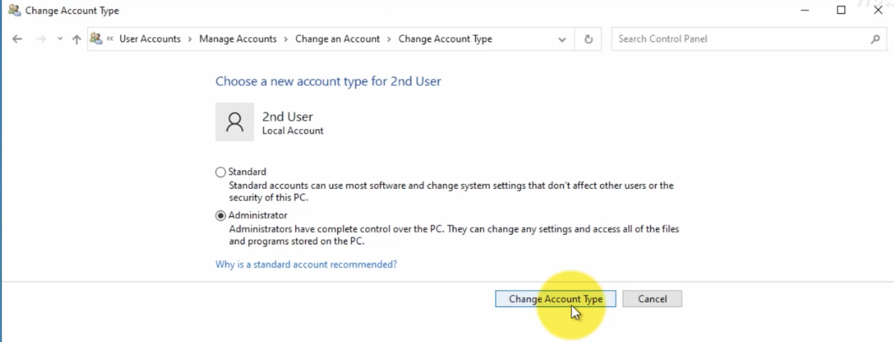 How to Change an Account to Administrator or User Mac and Windows : 15 ...