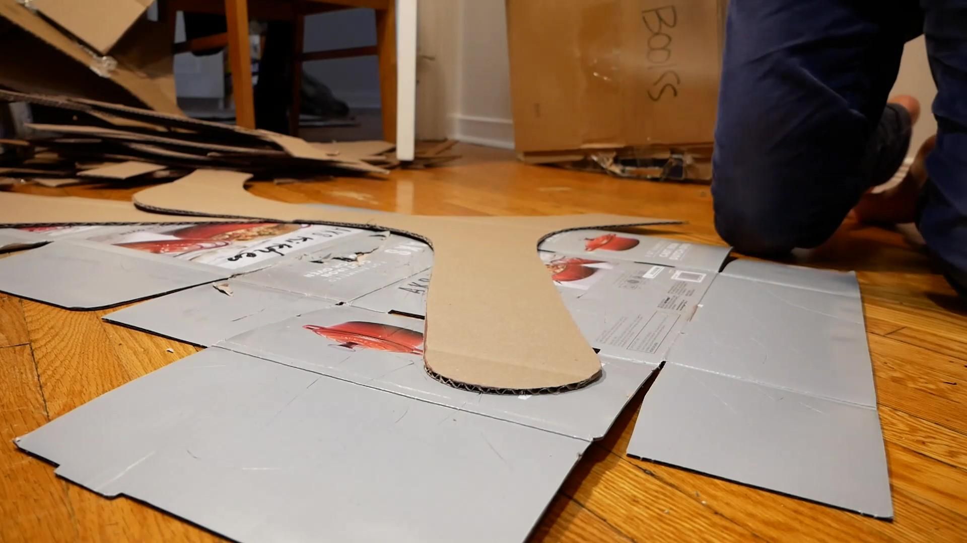 Modern Cardboard Chair : 5 Steps (with Pictures) - Instructables