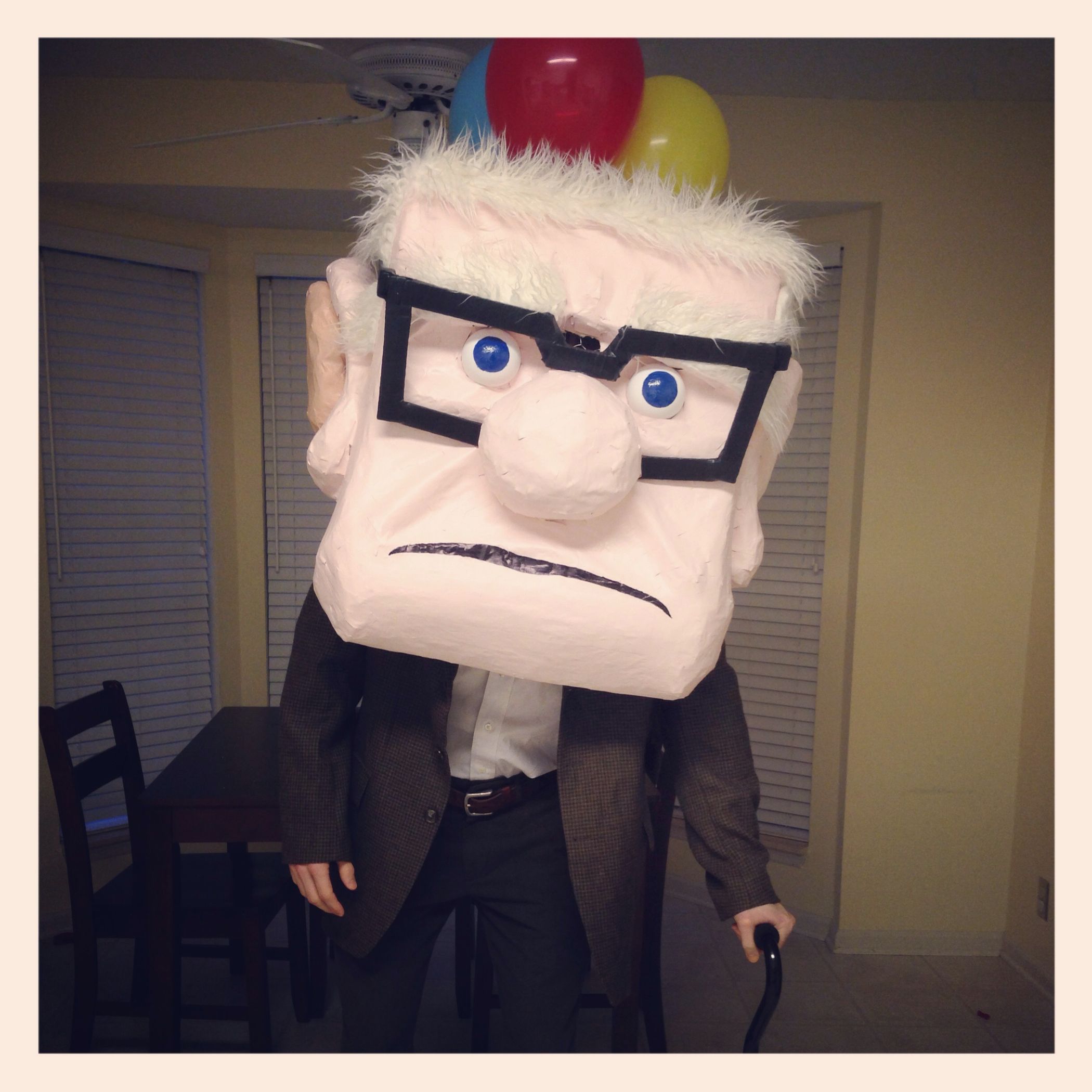 Carl From Up Costume : 8 Steps - Instructables