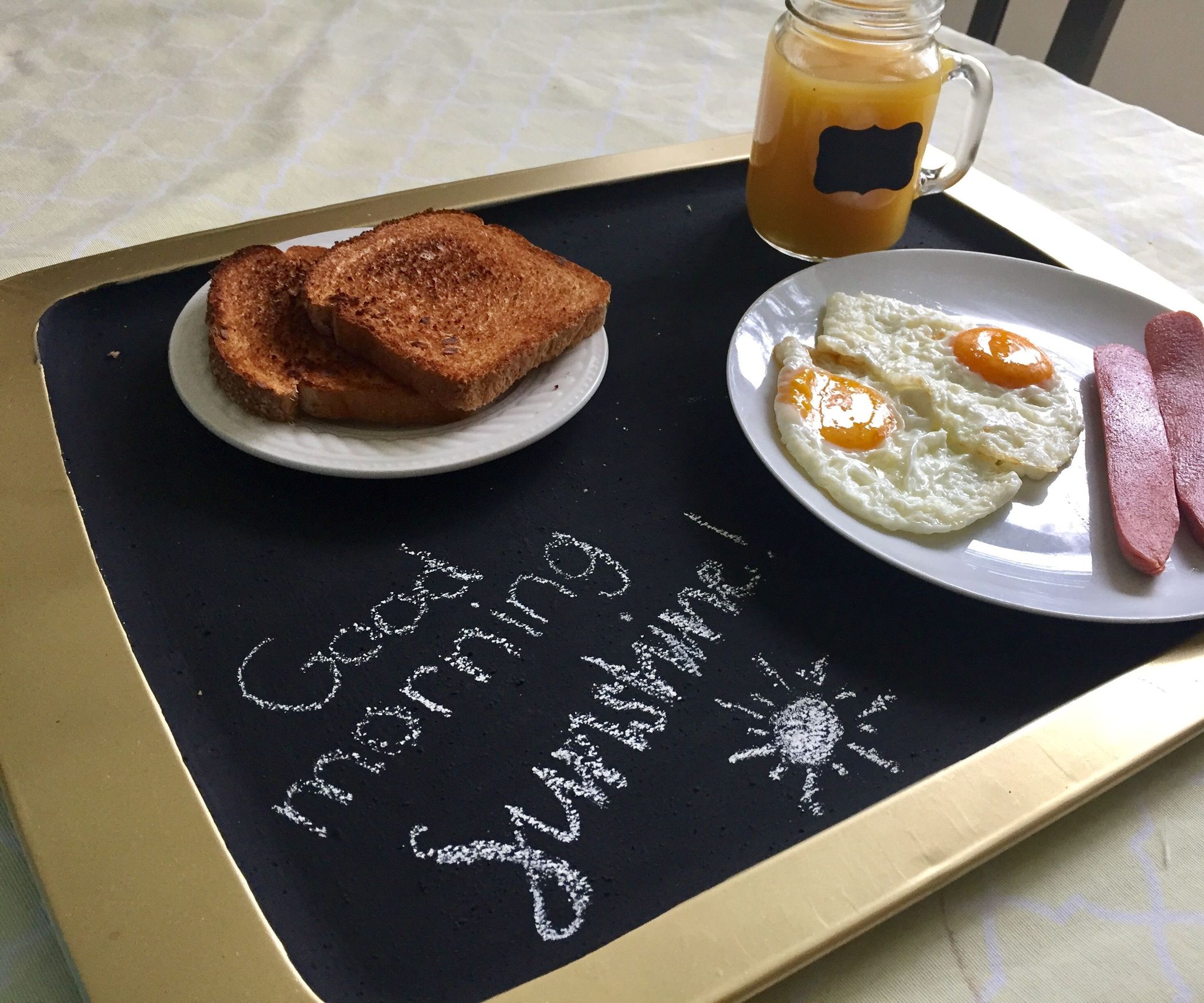 Chalkboard Tray : 6 Steps (with Pictures) - Instructables