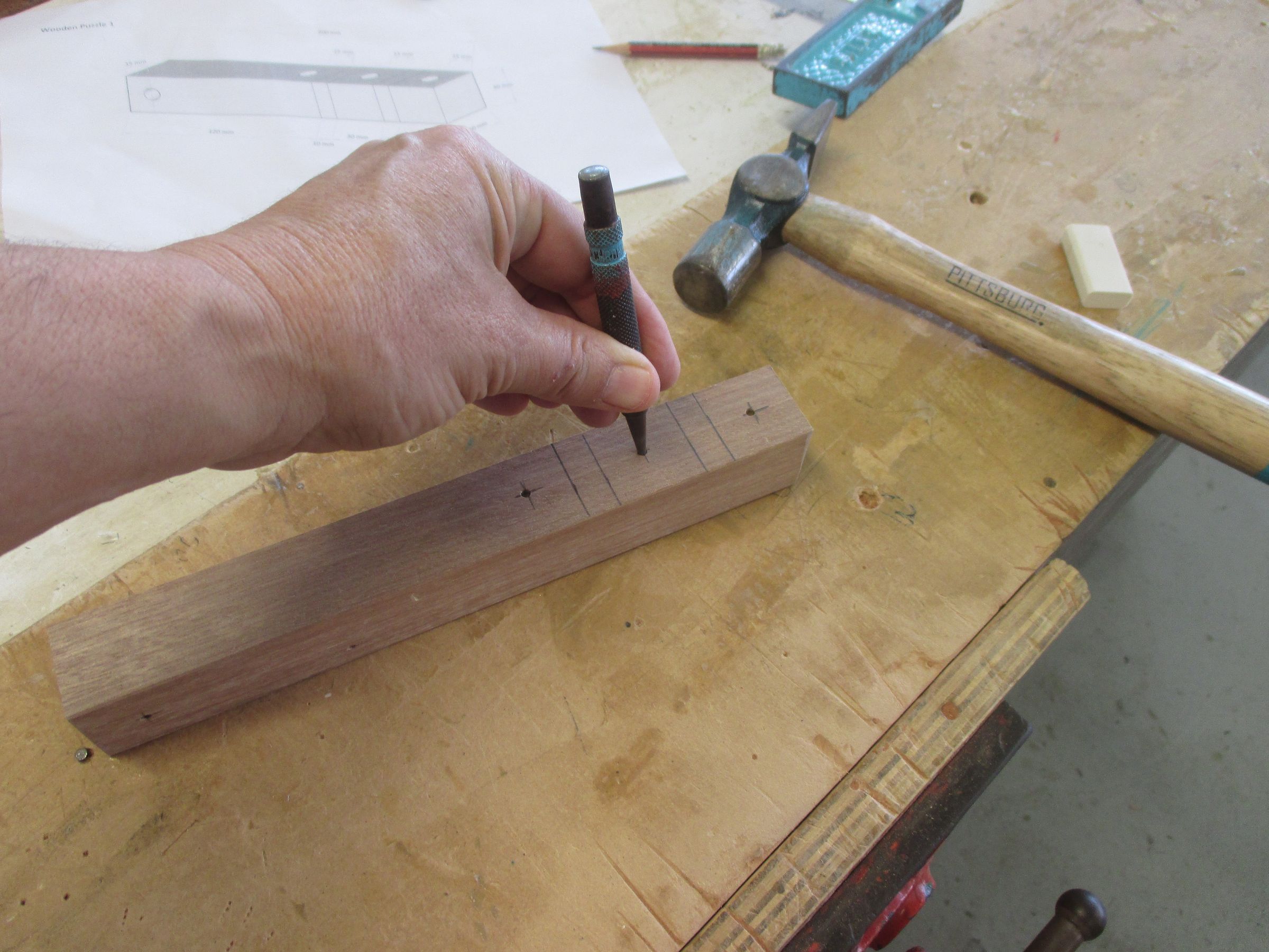 Wooden Cube and String Puzzle : 7 Steps (with Pictures) - Instructables