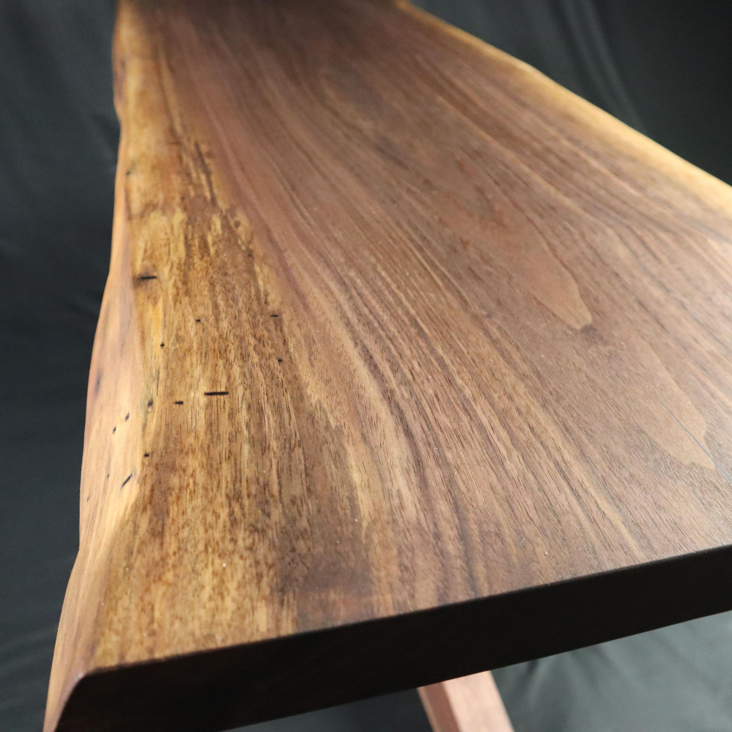Live Edge Solid Walnut Coffee Table : 24 Steps (with Pictures ...