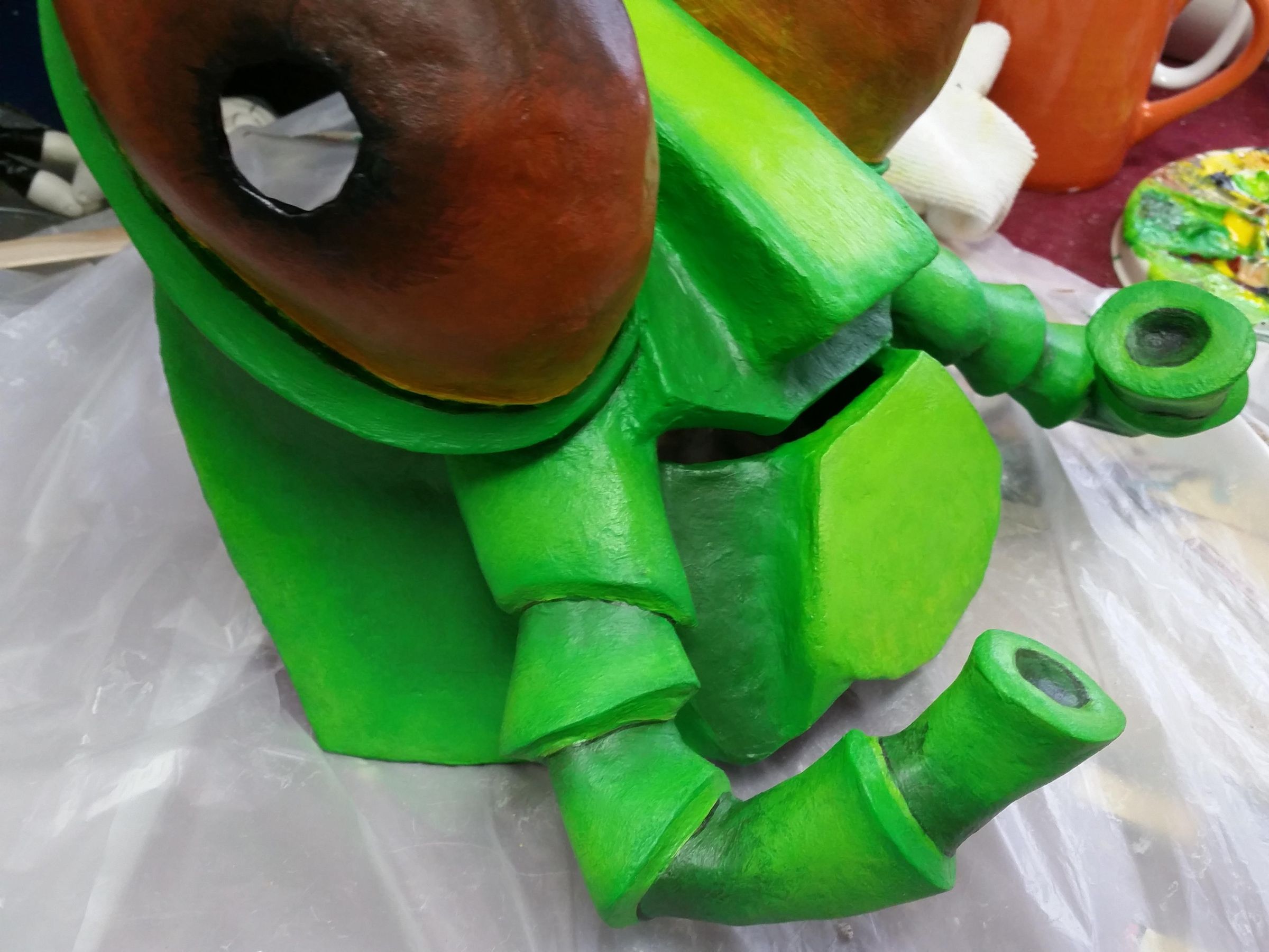 Buck Grasshopper Mask : 9 Steps (with Pictures) - Instructables