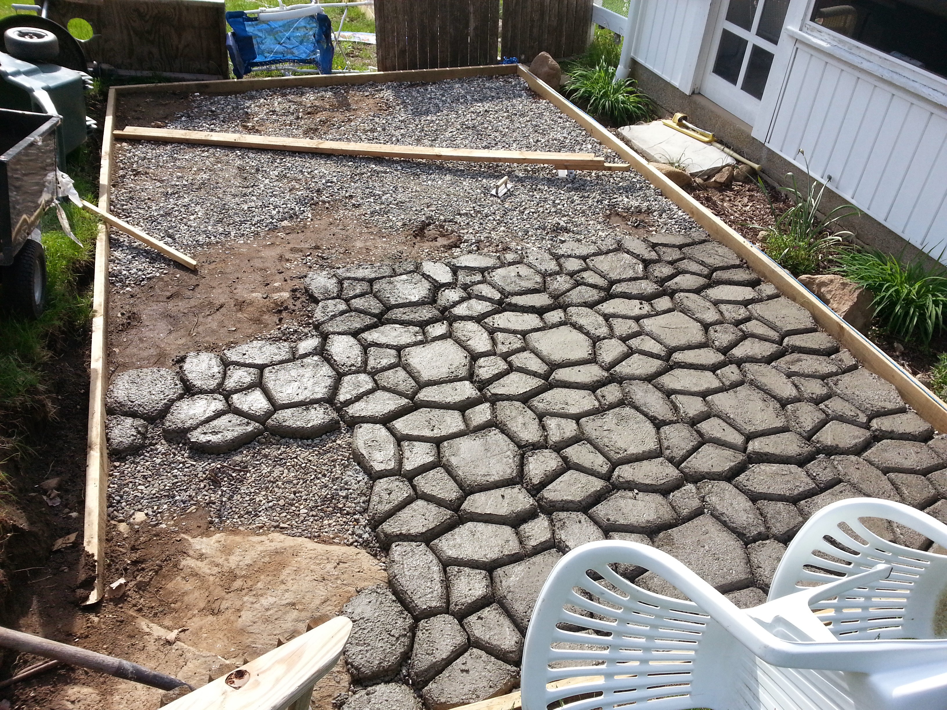 Form in Place Concrete Paver Patio : 6 Steps - Instructables
