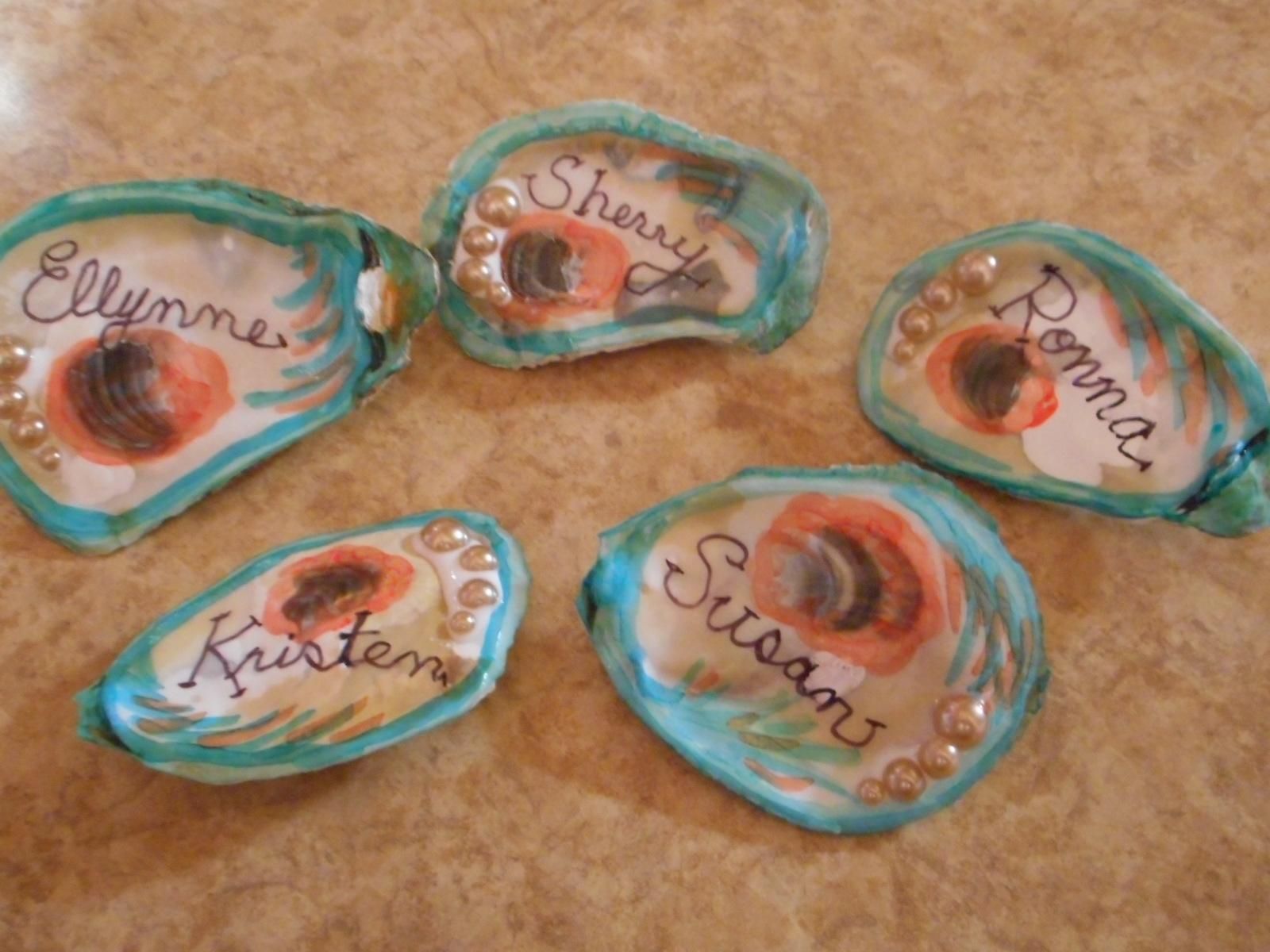 Oyster Shell Name Pins (or Place Cards) : 6 Steps - Instructables
