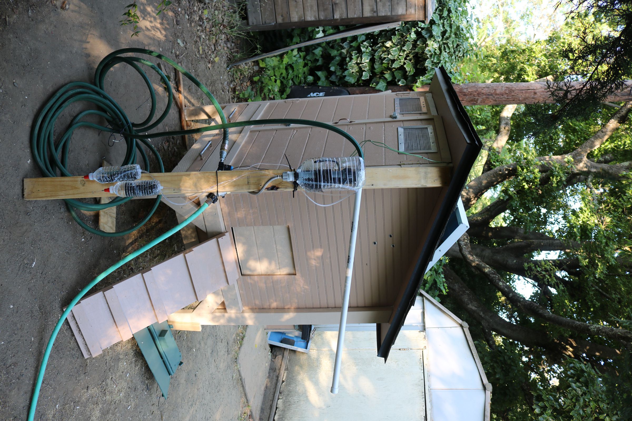 Automatic Chicken Watering System With Upcycled Bottles : 14 Steps ...
