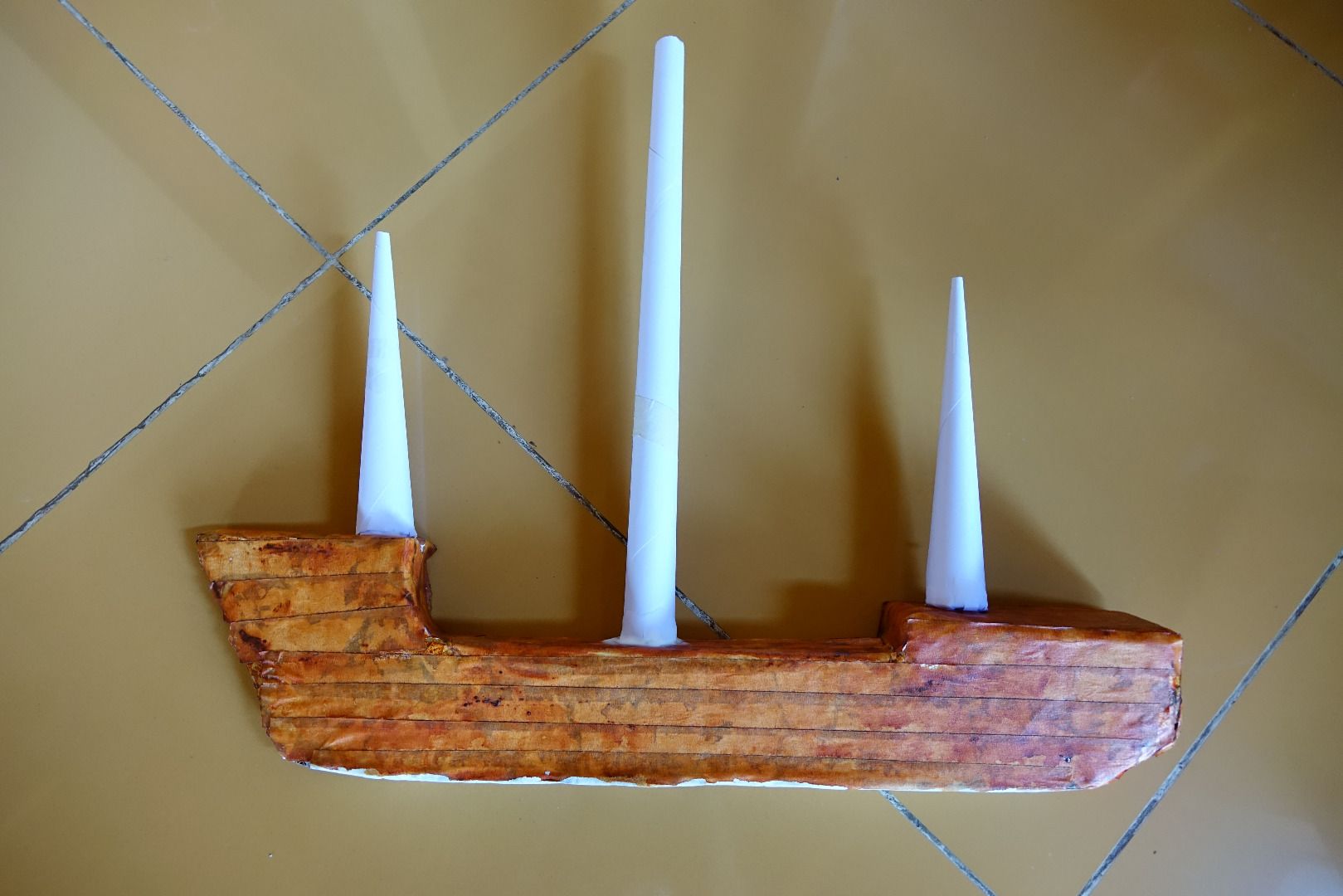 How to Make a Cardboard Model Ship : 15 Steps (with Pictures ...