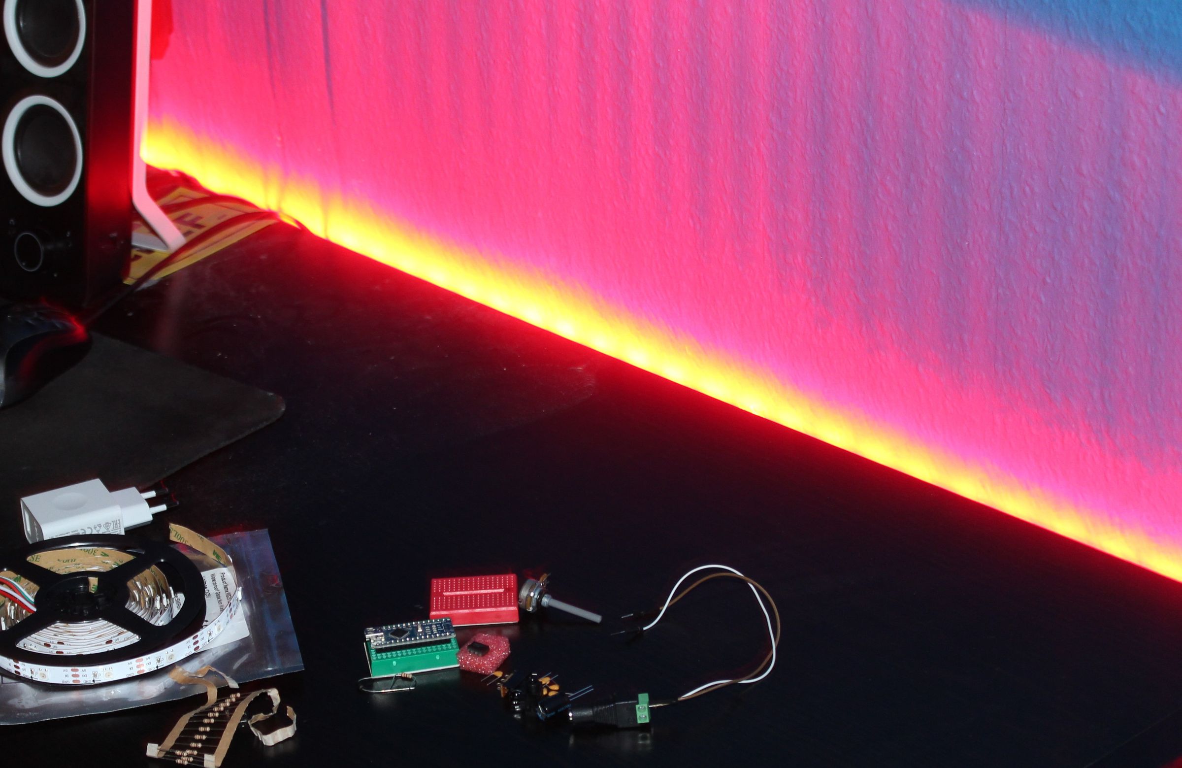 RGB Backlight + Audio Visualizer : 4 Steps (with Pictures) - Instructables