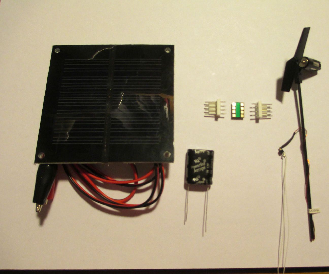 Solar Engine Demo Using the RFD88A Energy Harvesting Engine Module : 6 ...