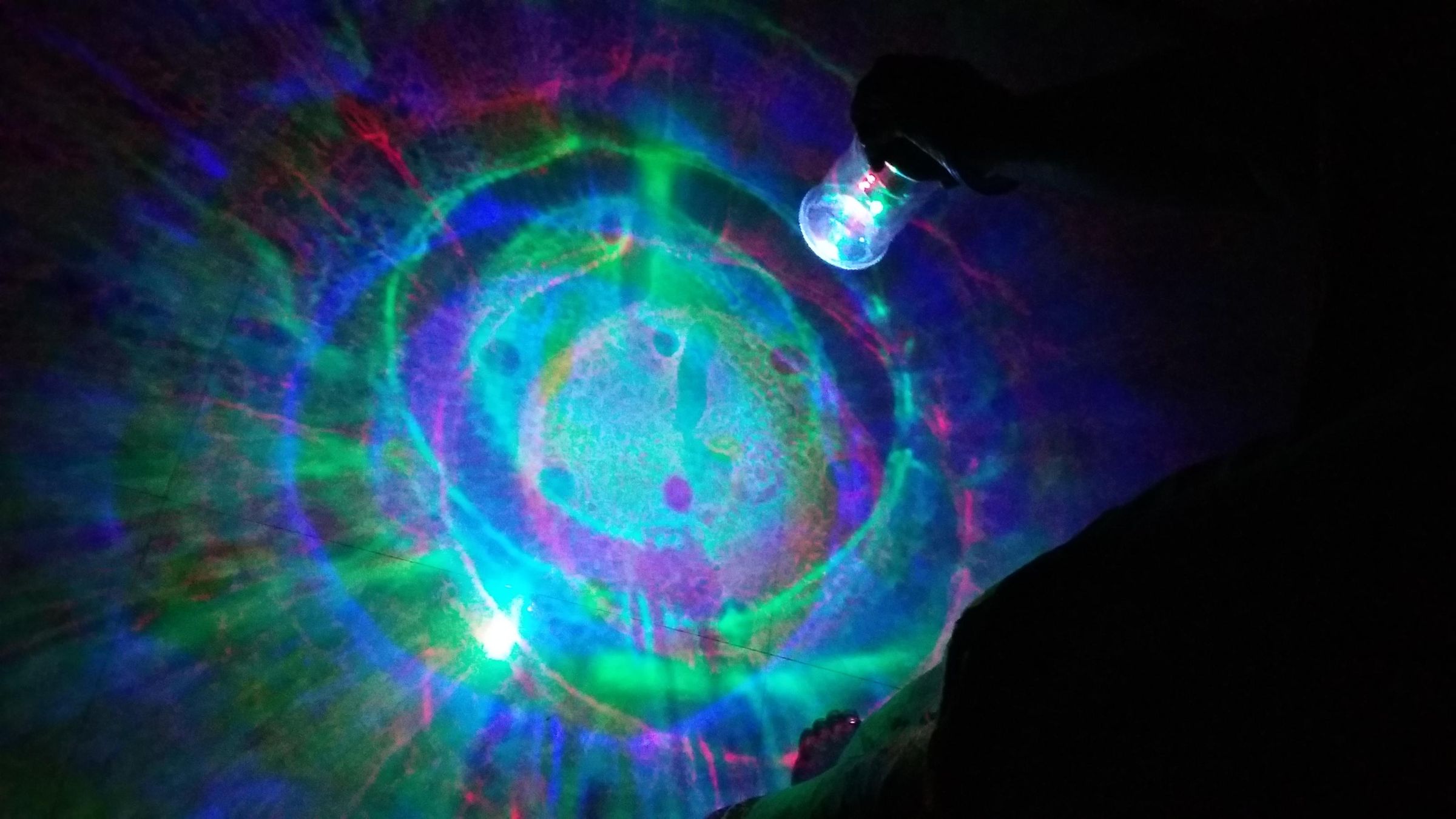 Colorful Galaxy Night Lamp : 7 Steps - Instructables