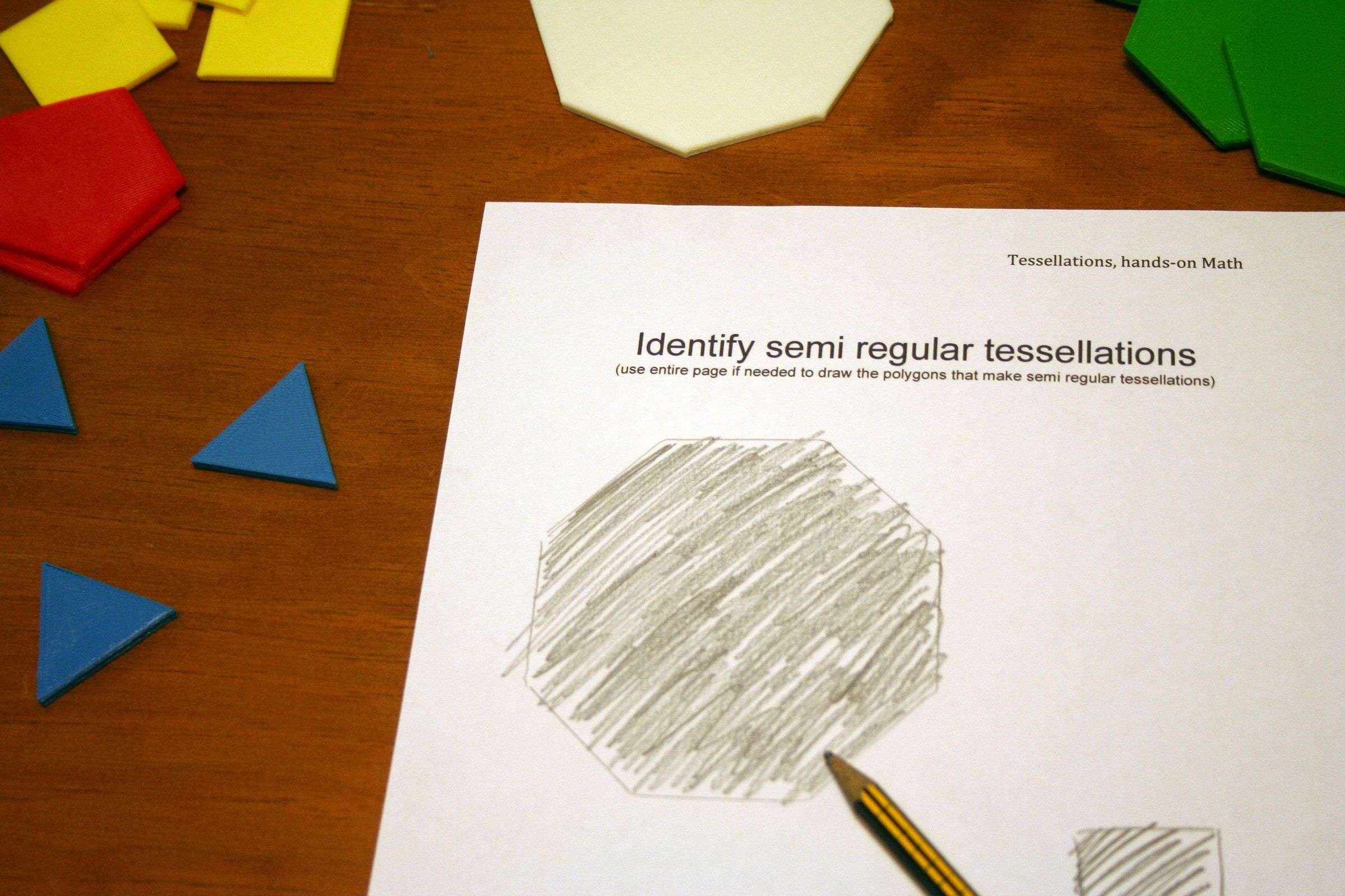 Tessellations, Hands-on Math : 12 Steps (with Pictures) - Instructables
