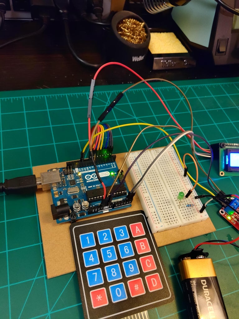 Arduino Keypad Password Controlled Led Relay 5 Steps With Pictures Instructables 7788