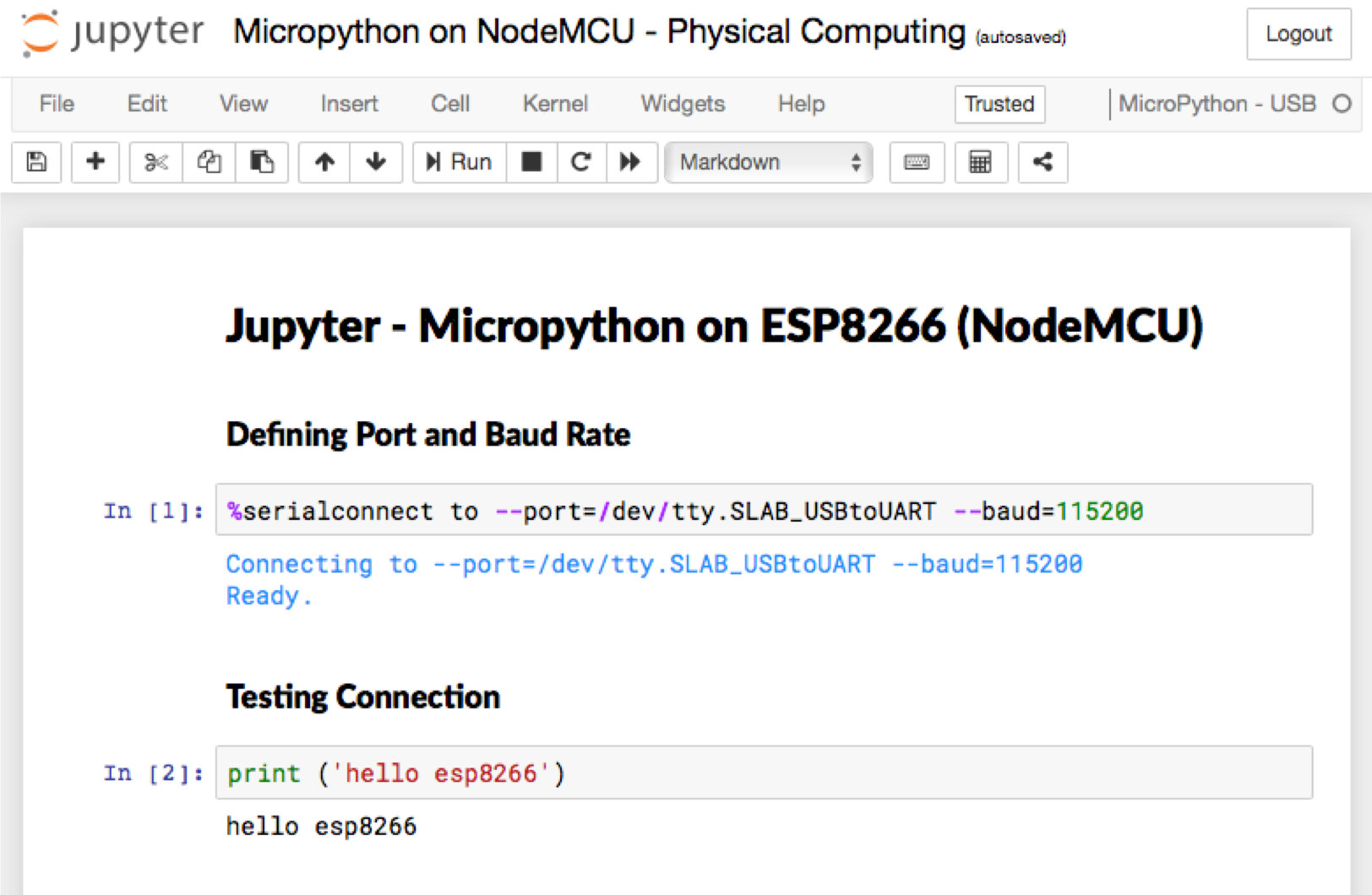 Micropython on ESP Using Jupyter : 12 Steps - Instructables