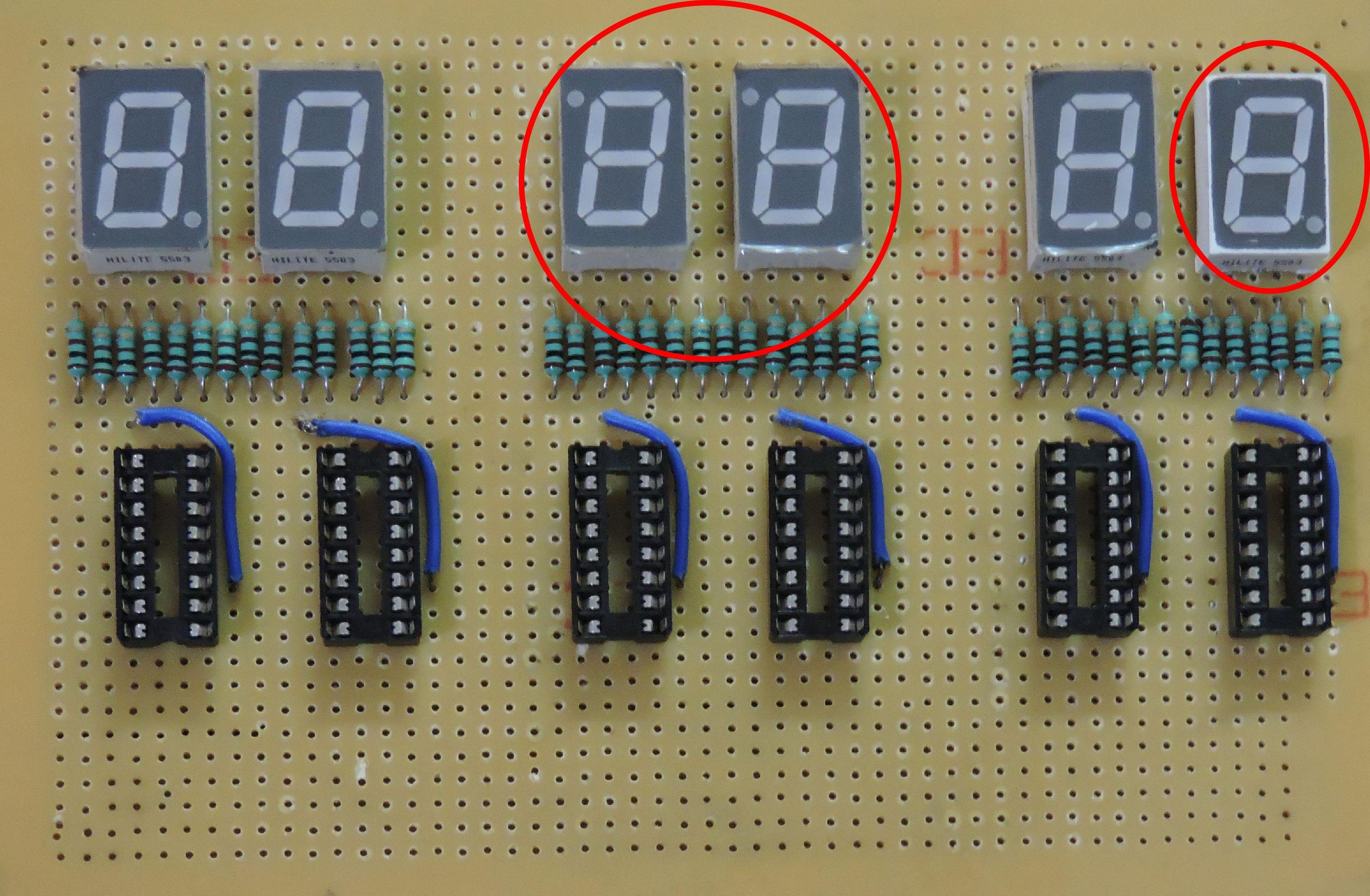 Digital Clock But Without a Microcontroller [Hardcore Electronics] : 14 ...