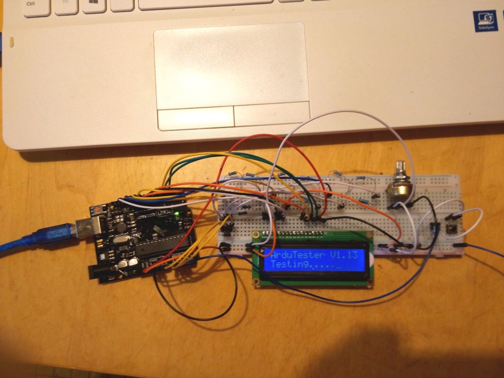 Make Pcb Arduino Componen Tester V07 4 Steps Instructables