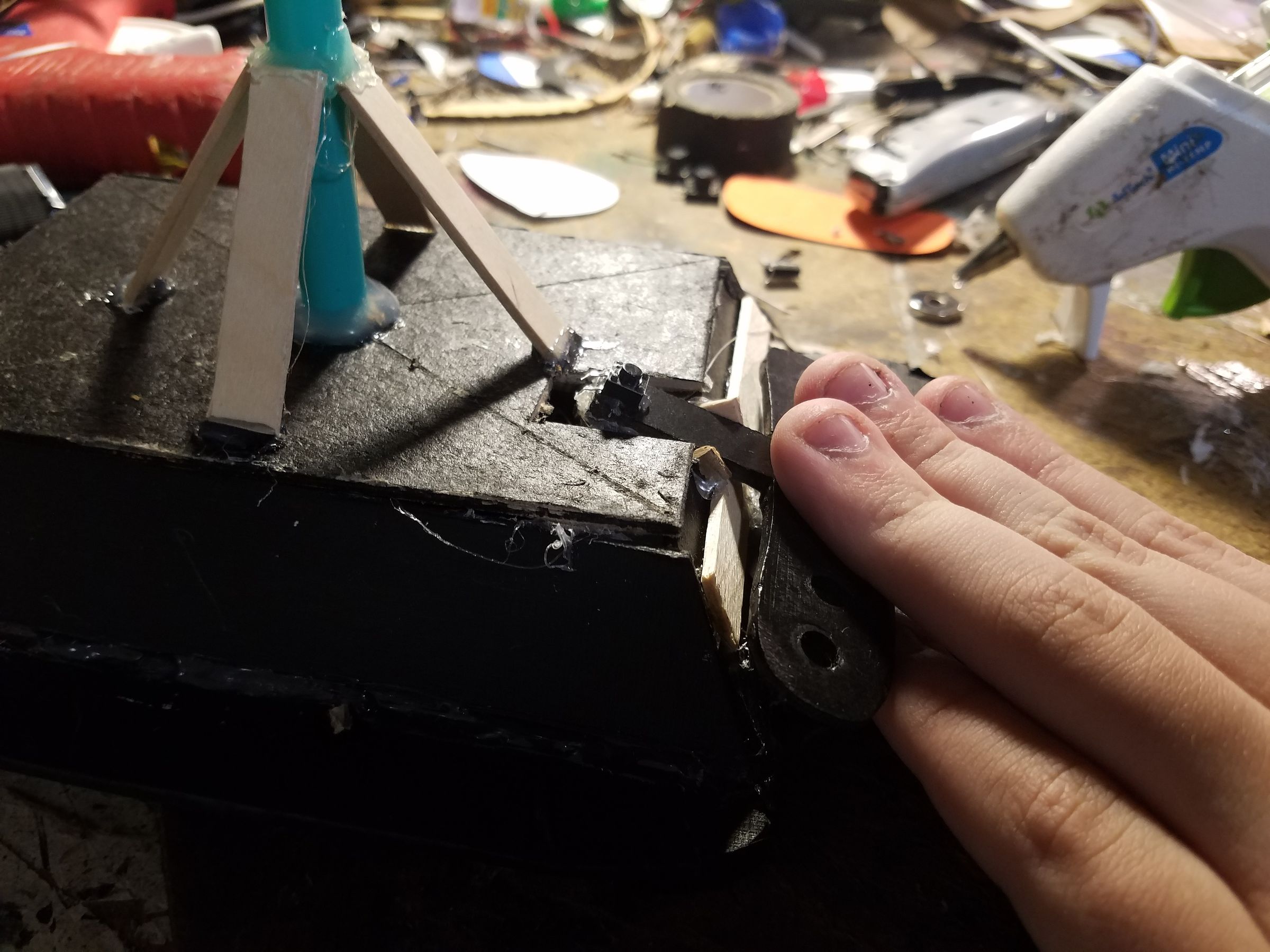 DIY PC Steering Wheel and Pedals From Cardboard! (Feedback, Paddle ...