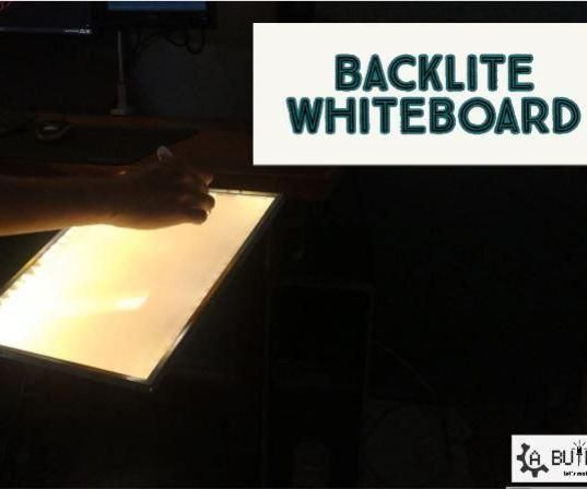 How to Build Backlite Whiteboard : 4 Steps - Instructables