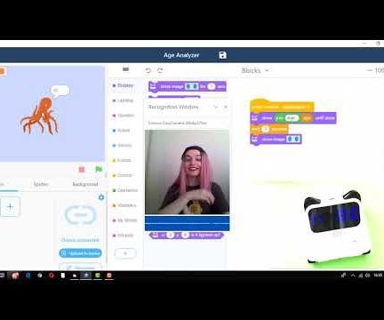 Age Analysis With AI Using Codey Rocky - Instructables