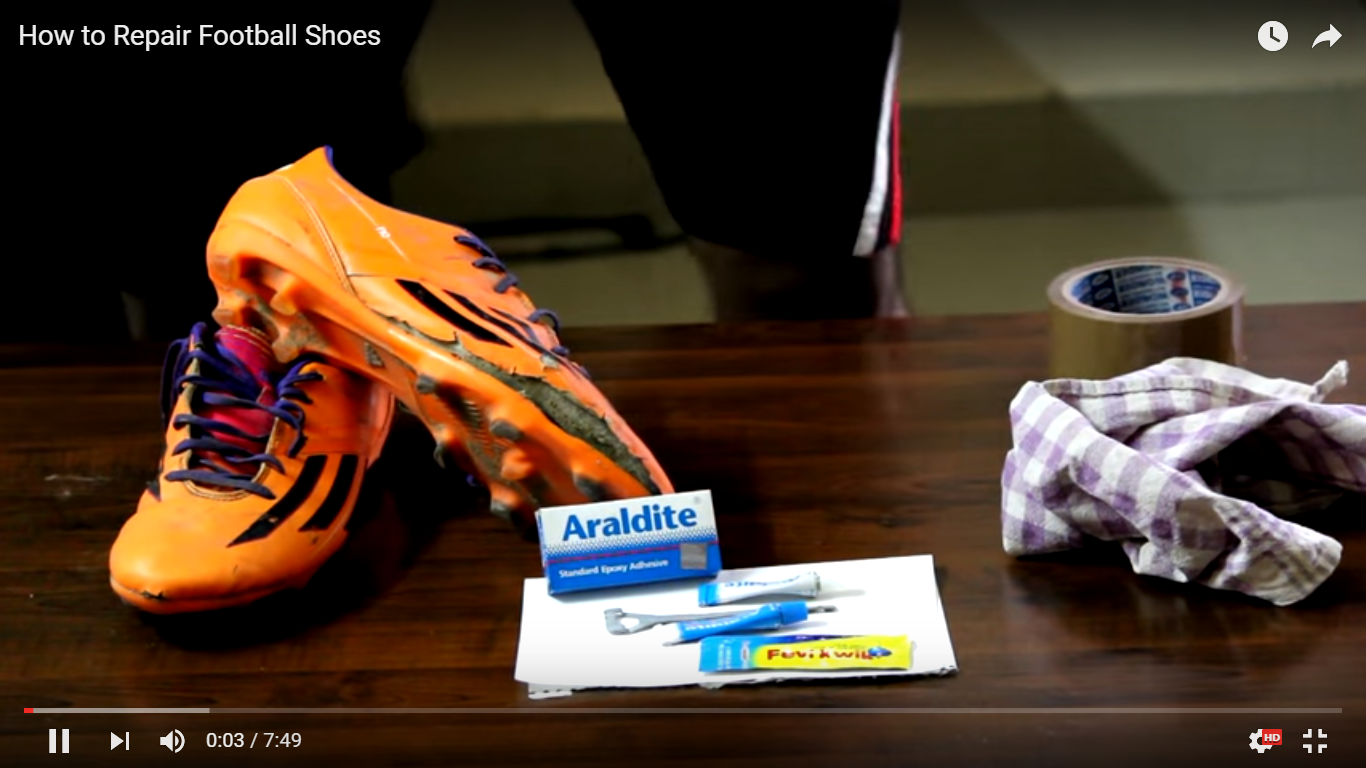 How to Repair Football Shoes : 10 Steps - Instructables