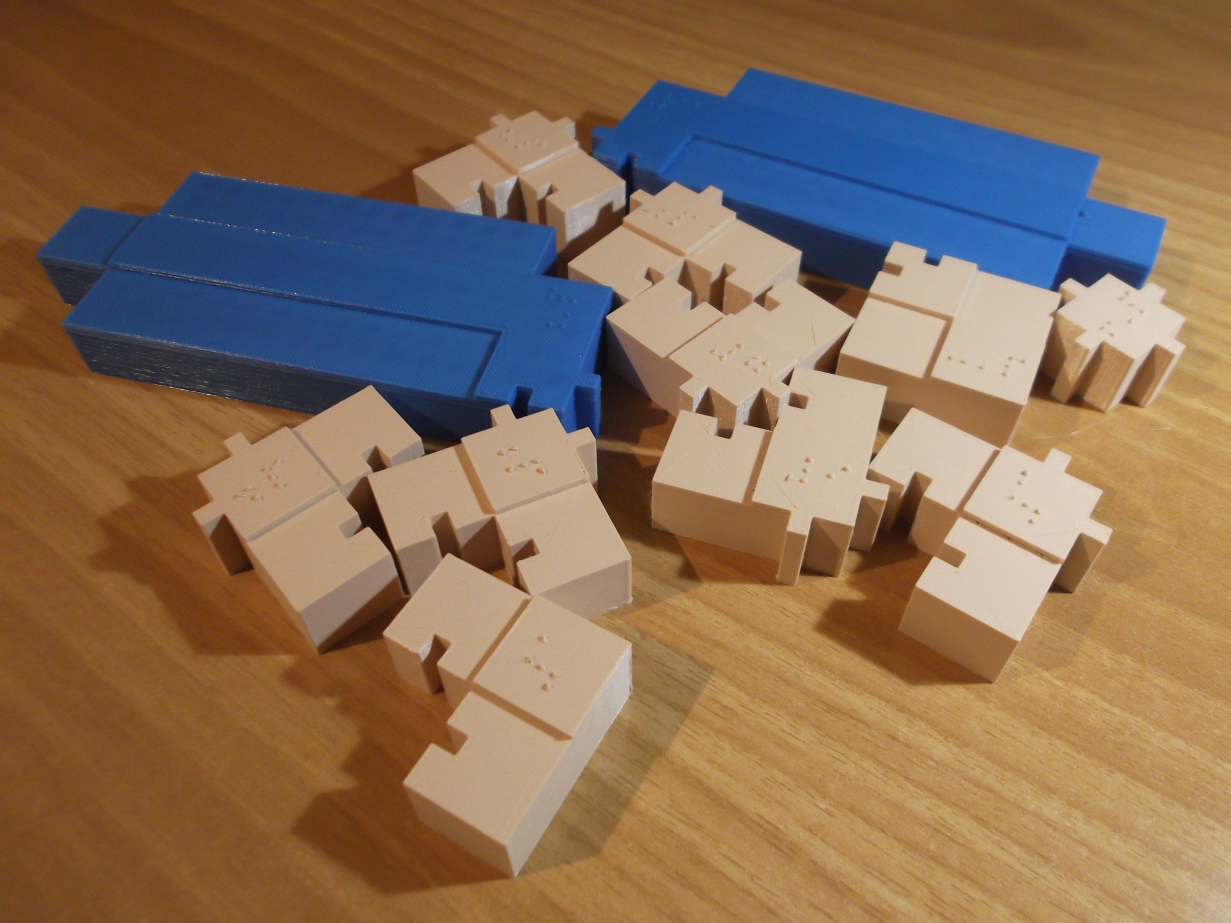 STONE PICKAXE-ASSEMBLY PARTS WITH BRAILLE NUMBERS : 4 Steps (with ...