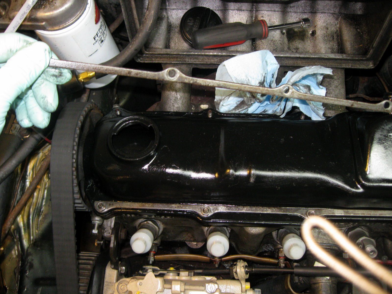 Replace a Mechanical Fuel Injection System on 1981 VW Rabbit Diesel ...