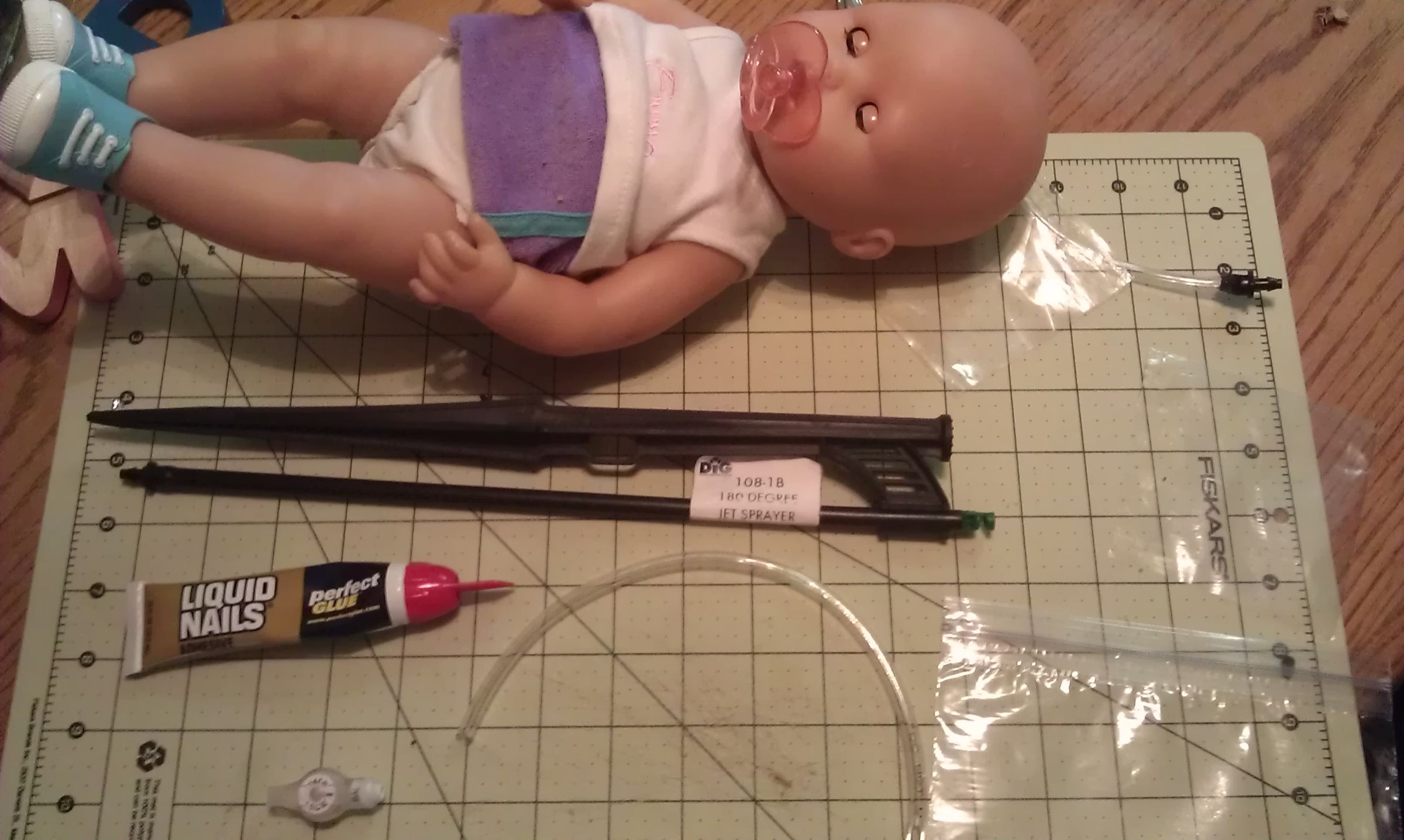 Removable Gastrostomy Button for "Play Model" Doll : 4 Steps ...
