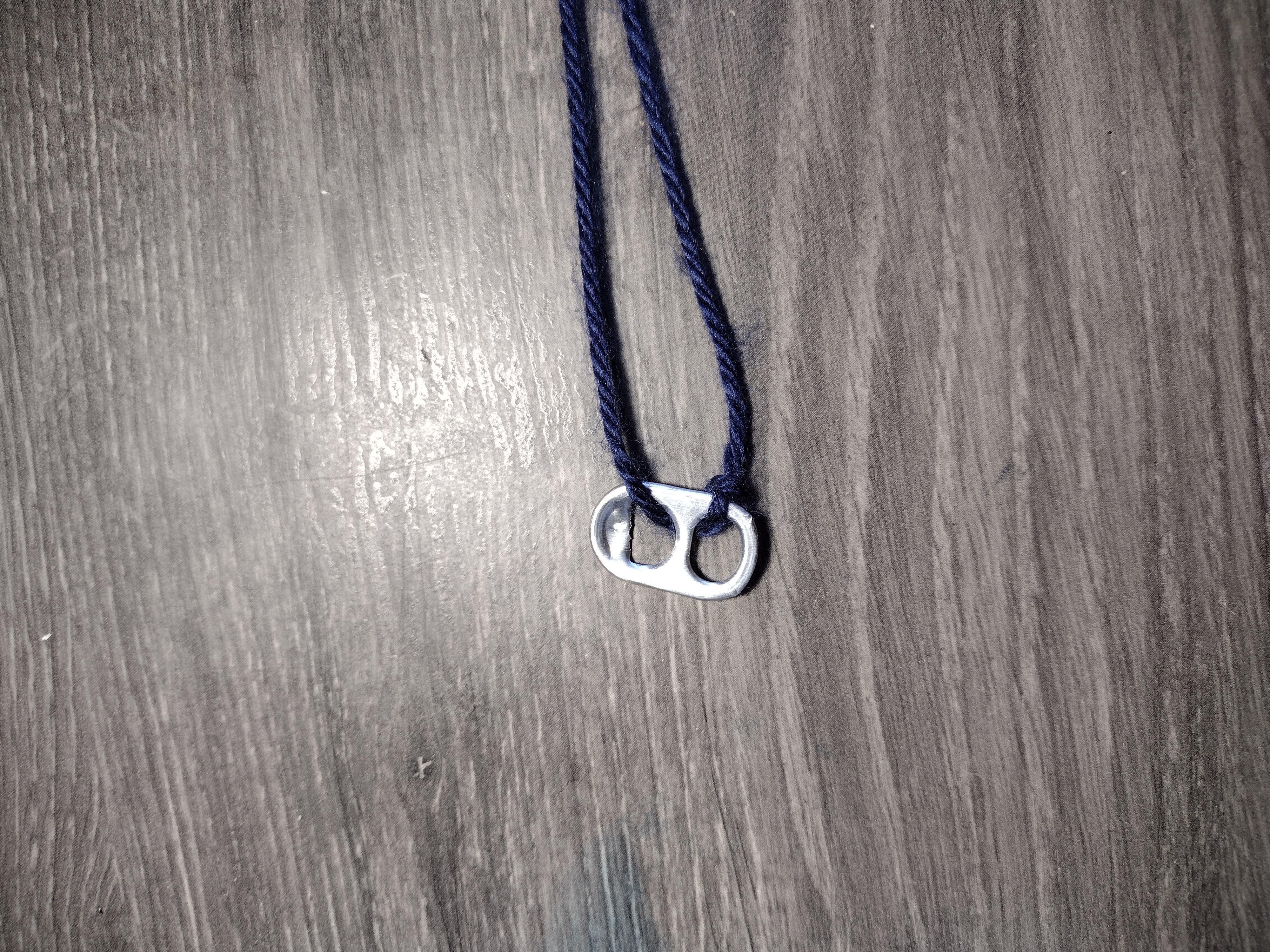 Metal Can Tab Necklace : 4 Steps - Instructables