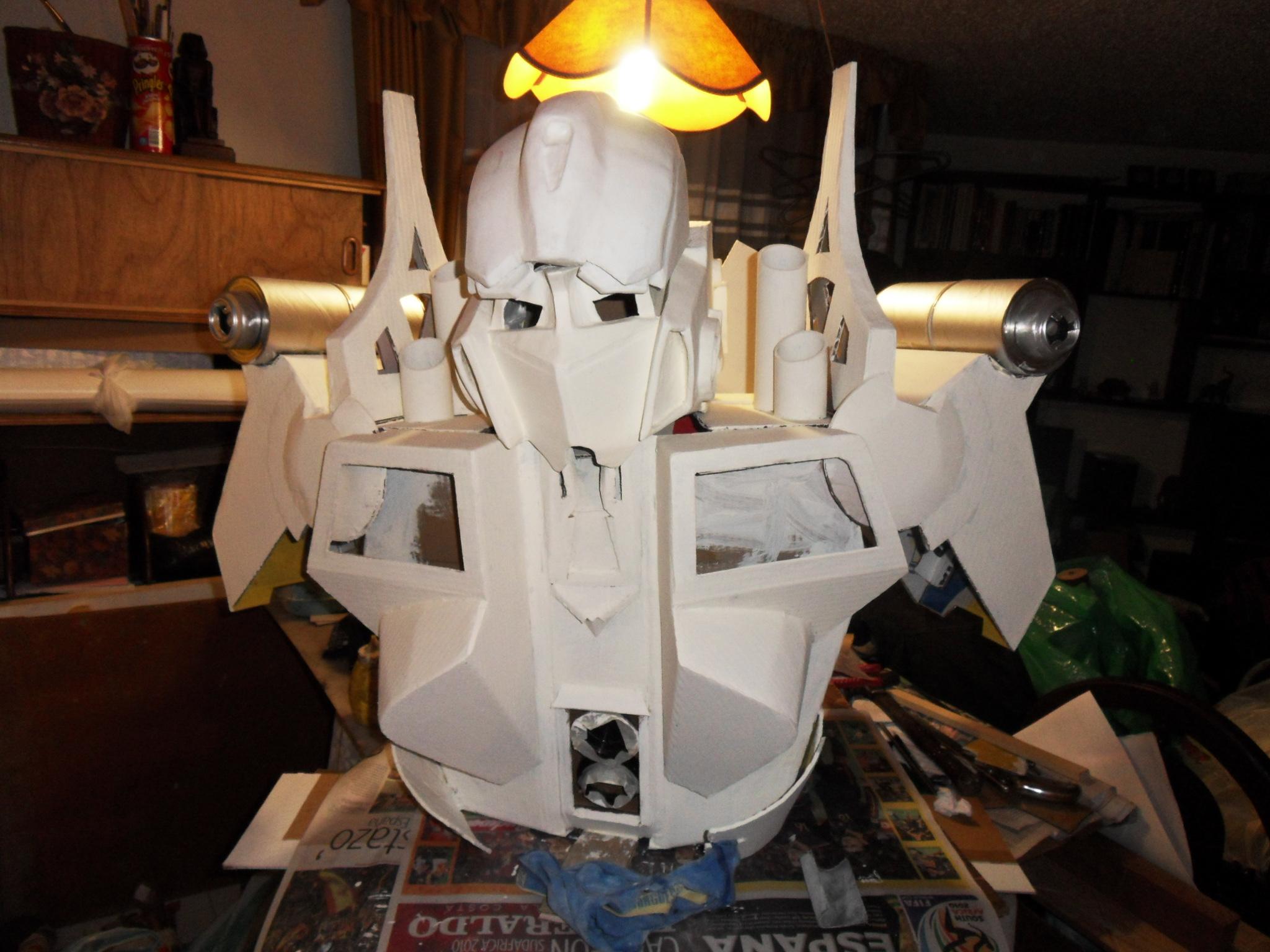 Optimus Prime Cardboard Costume. : 18 Steps (with Pictures) - Instructables