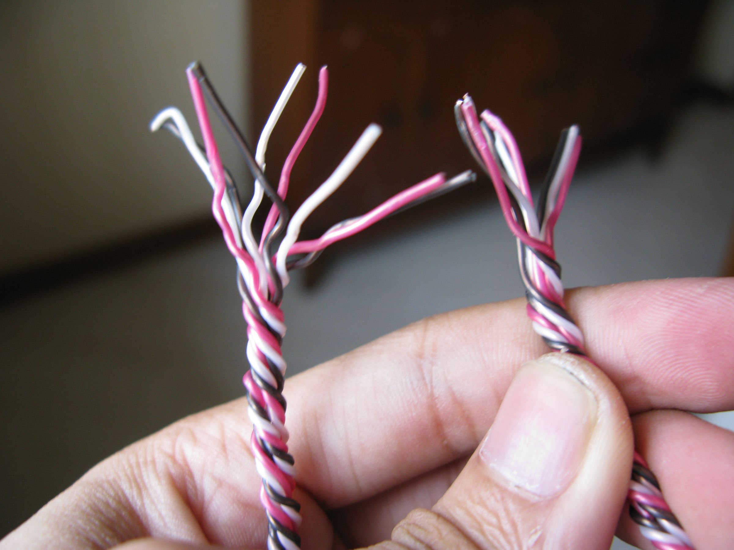 DIY Twisted Audio Cable (Made From Telephone Wires) : 7 Steps ...