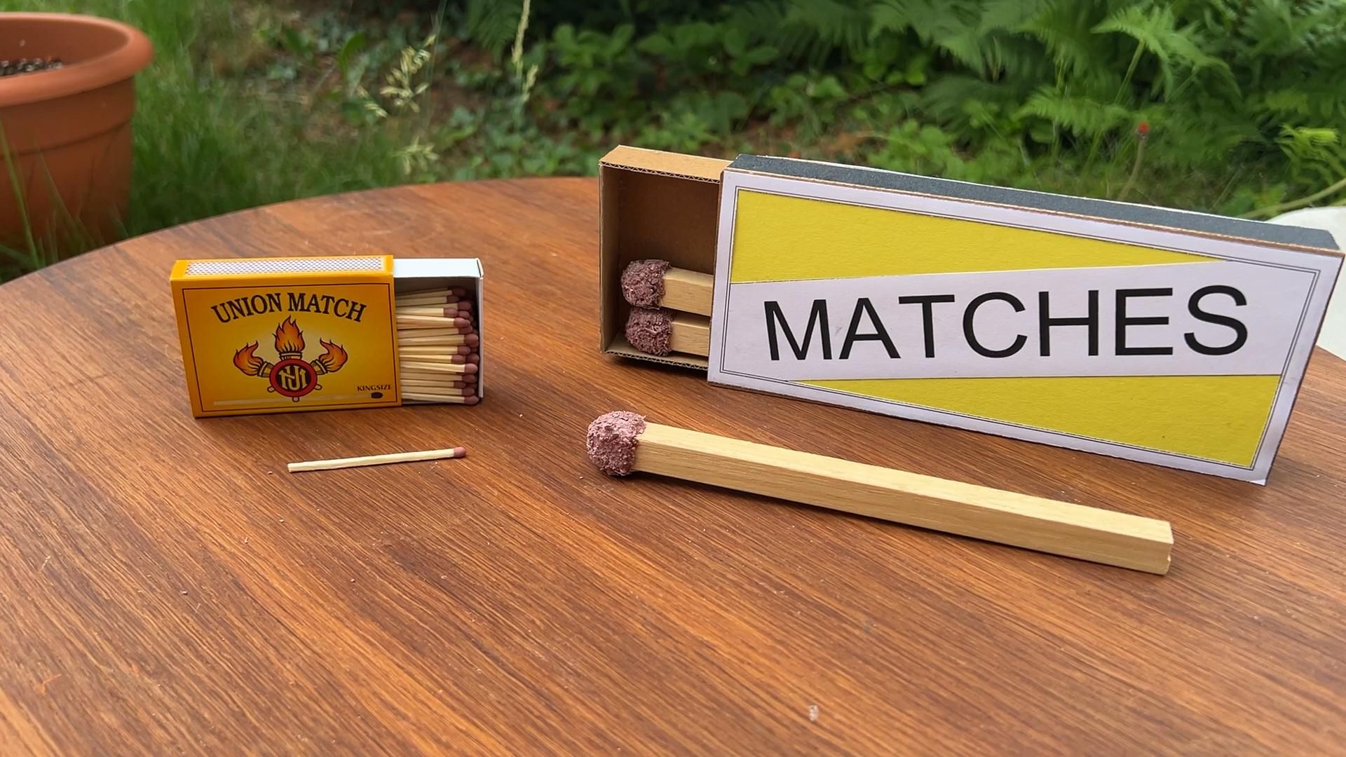 Giant Matches - That Work! : 9 Steps (with Pictures) - Instructables