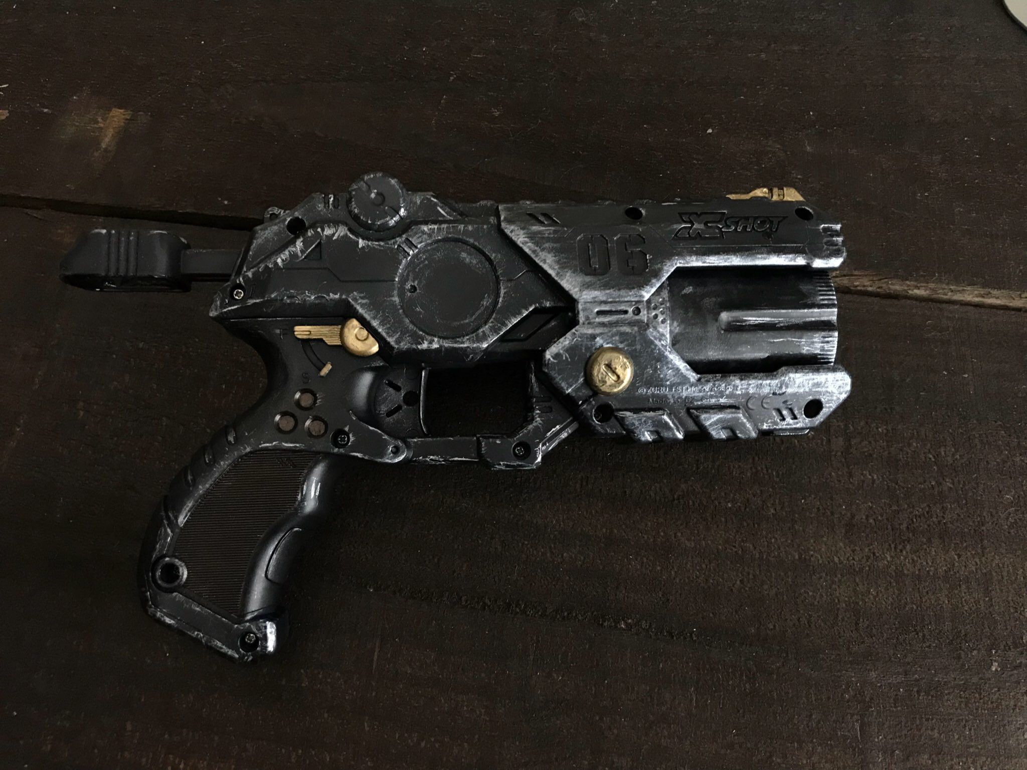 Custom Painted Zombie Guns