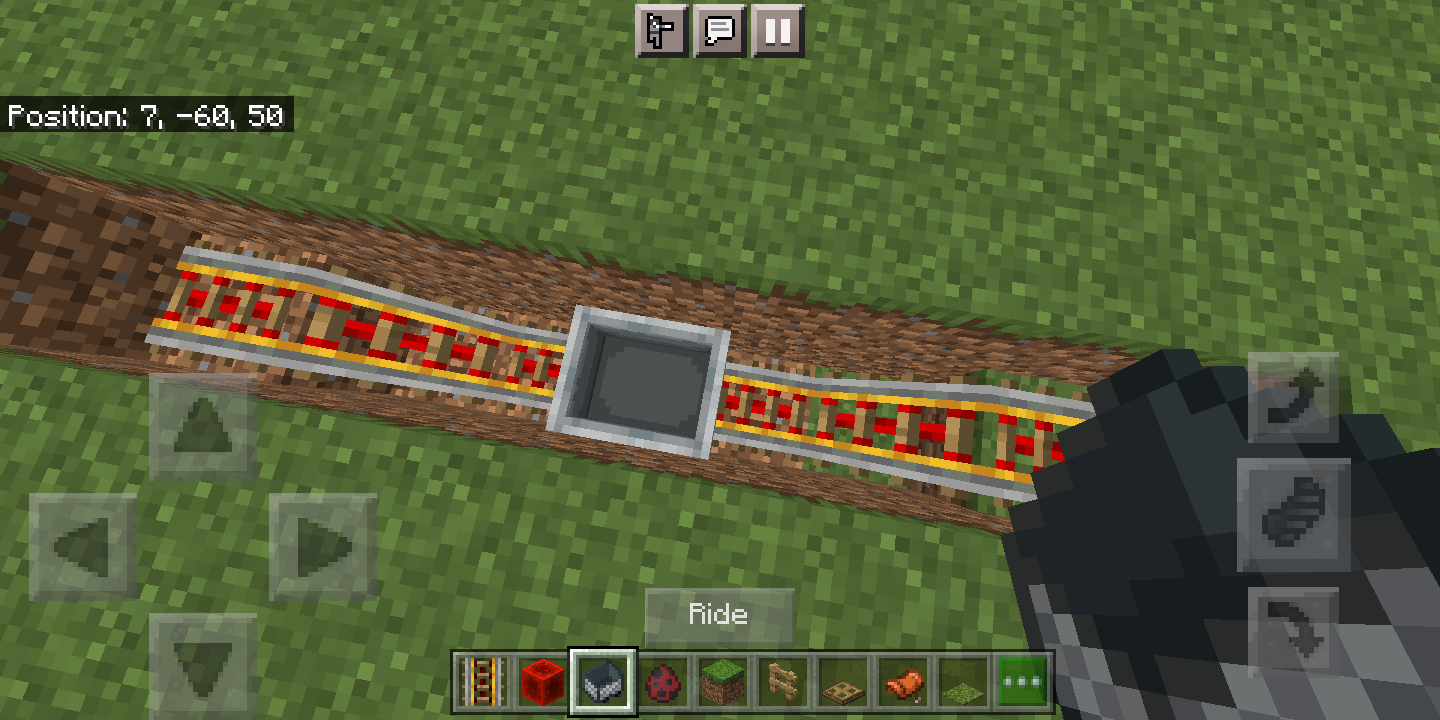 100% Working Swing Set in Minecraft : 11 Steps - Instructables