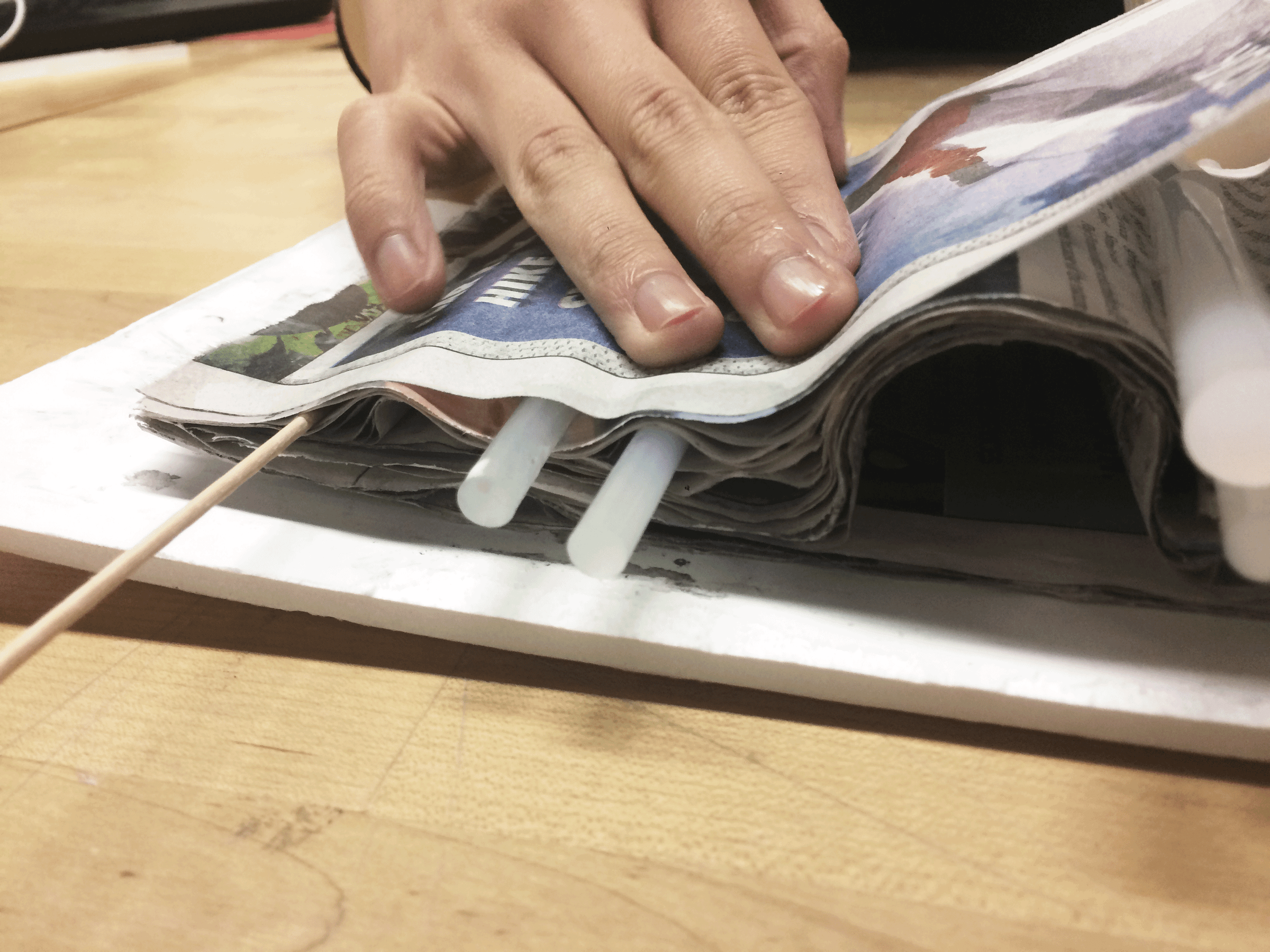 Newspaper Block : 7 Steps (with Pictures) - Instructables