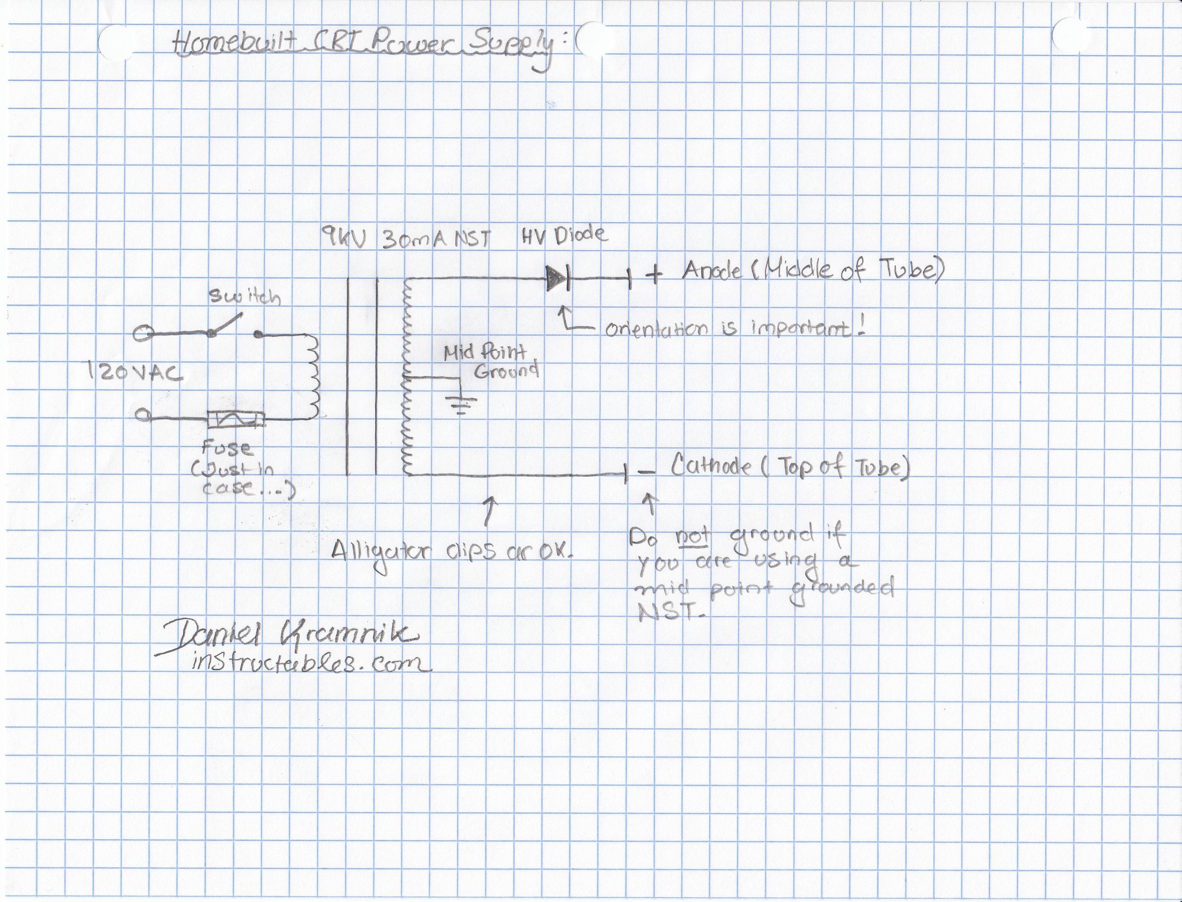 DIY Electron Accelerator: a Cathode Ray Tube in a Wine Bottle : 13 ...