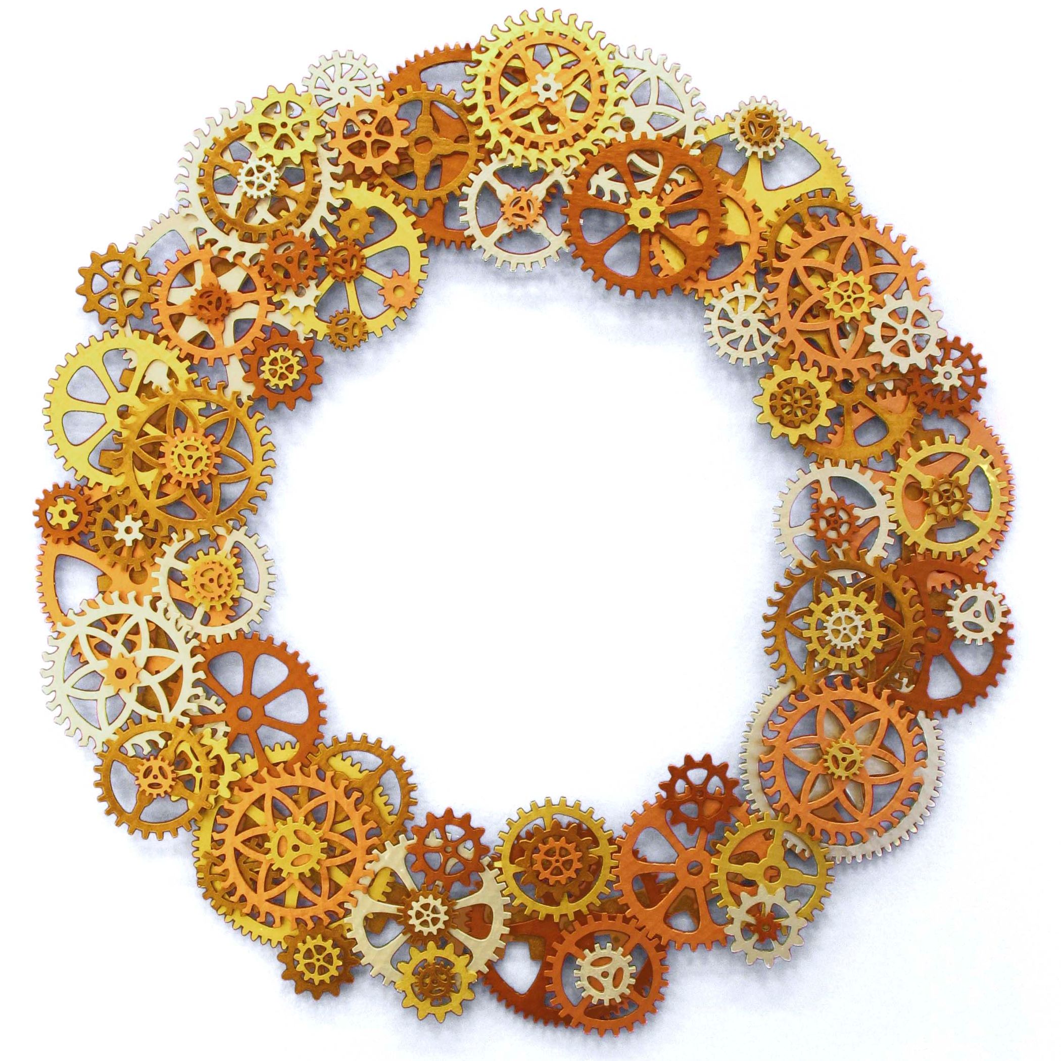 Steampunk Gear Wreath - Instructables
