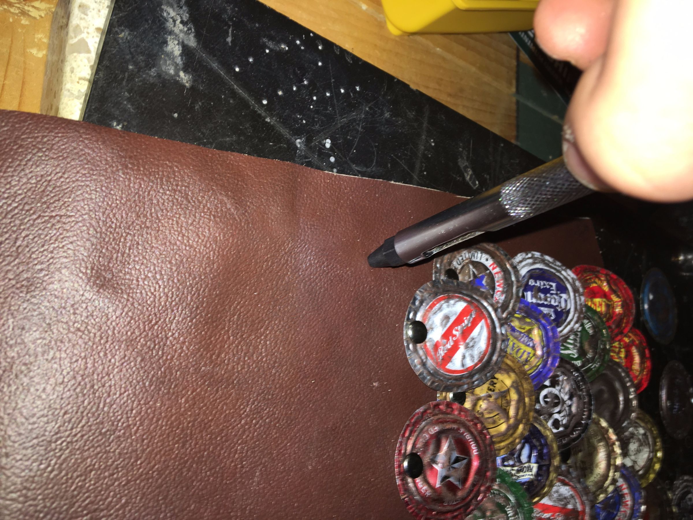 Bottle Cap Armored Bracer for Zombie Protection : 11 Steps (with ...