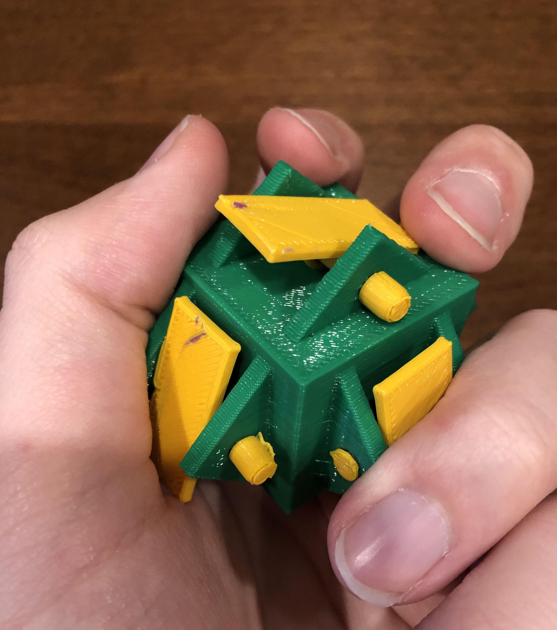 FULLY 3D Printable Lever Fidget Cube!! a Fun and Educational Tutorial ...