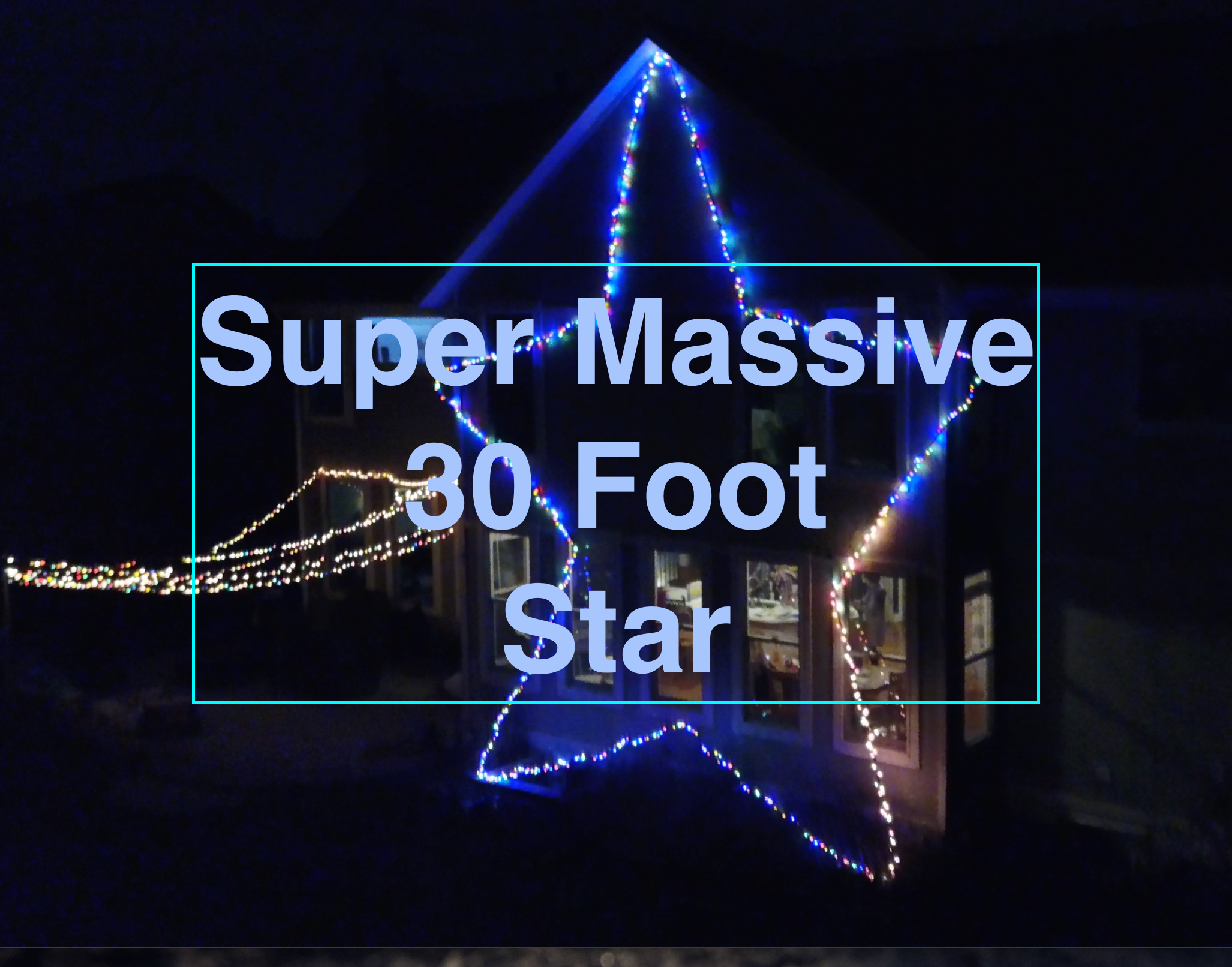Super Massive Christmas Star : 4 Steps - Instructables