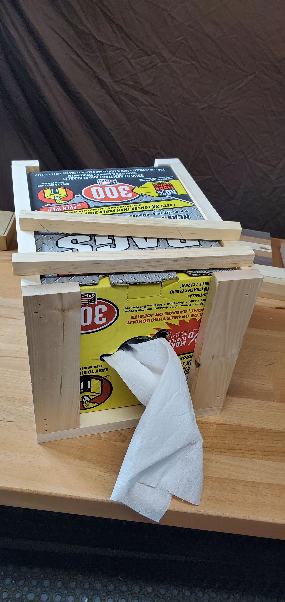 Shop Towels & Rag Storage Dispenser : 9 Steps - Instructables