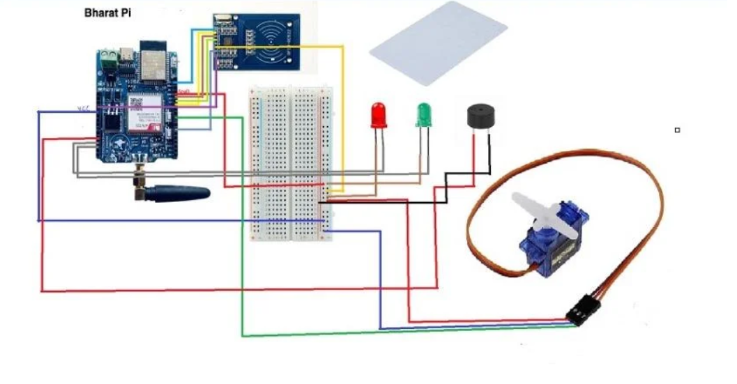 SMART HOME LOCK USING RFID AND OTP WITH BHARAT PI : 7 Steps - Instructables