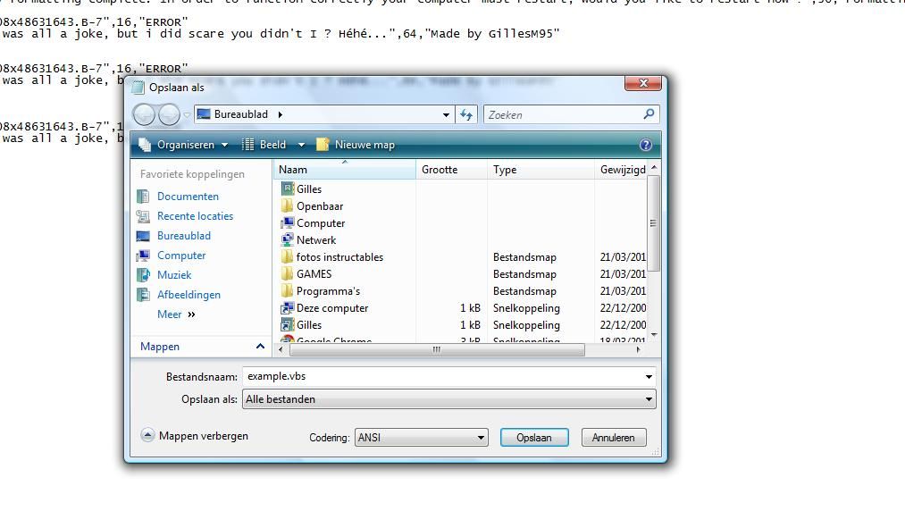 Simple Yet Funny Prank With a VBScript : 3 Steps - Instructables
