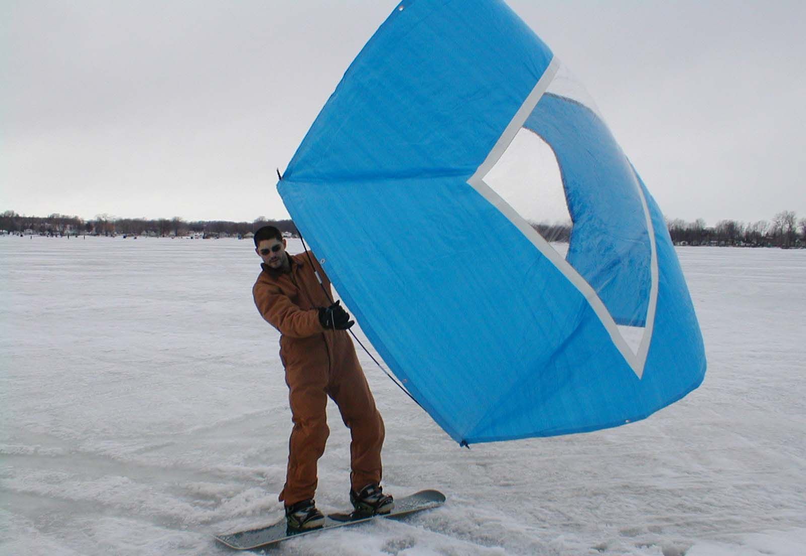 Make a Handheld Skating and Snowboarding Sail ! : 14 Steps (with ...