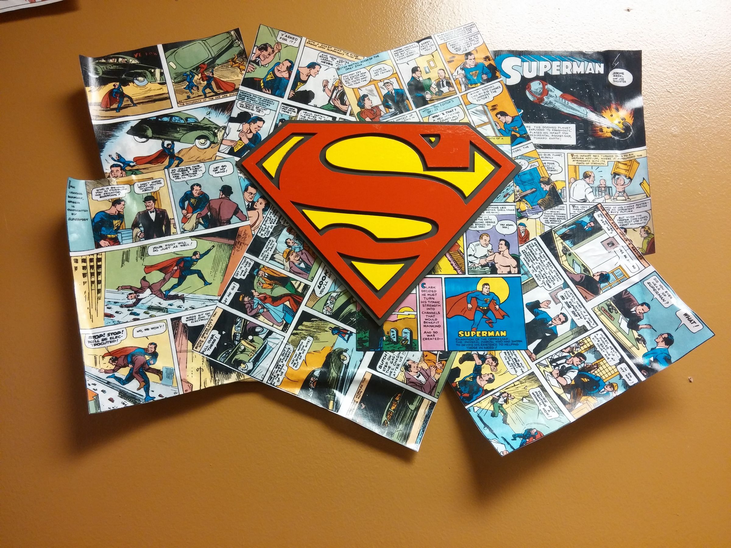 Cardboard Comic Superhero Collage : 7 Steps (with Pictures) - Instructables