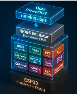 DOSX Portable: Learn, Emulate, and Explore X86 on ESP32 Hardware : 11 ...