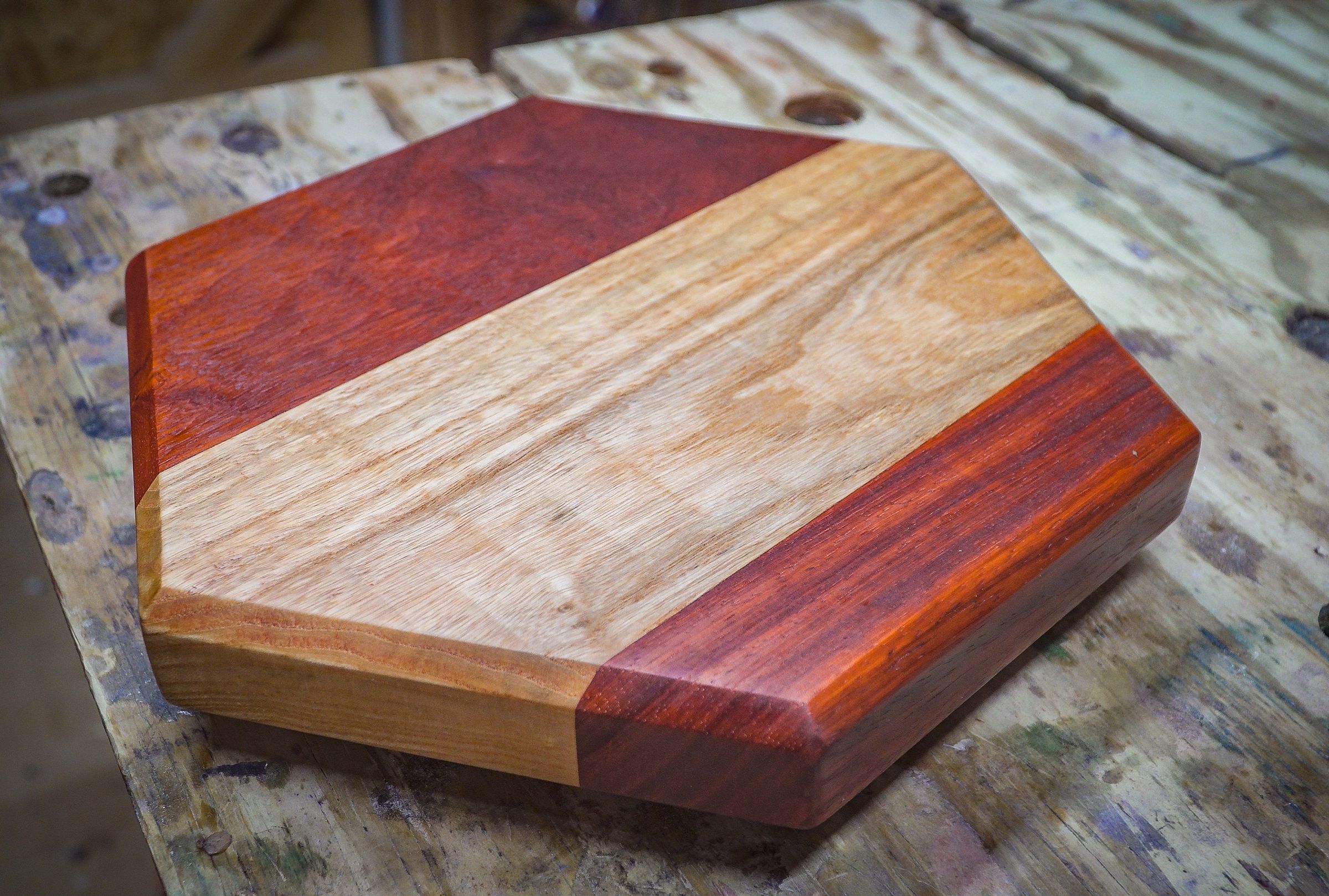 Hexagonal Shaped Lazy Susan/ Turntable : 14 Steps (with Pictures ...