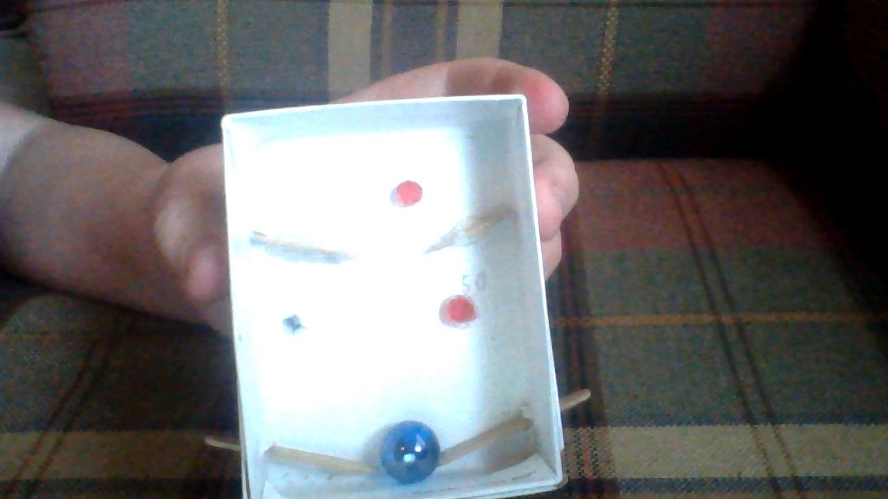 Mini Pinball Machine(Non Electronic : 4 Steps - Instructables