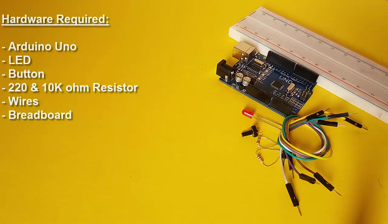 Arduino - Button With LED : 5 Steps (with Pictures) - Instructables