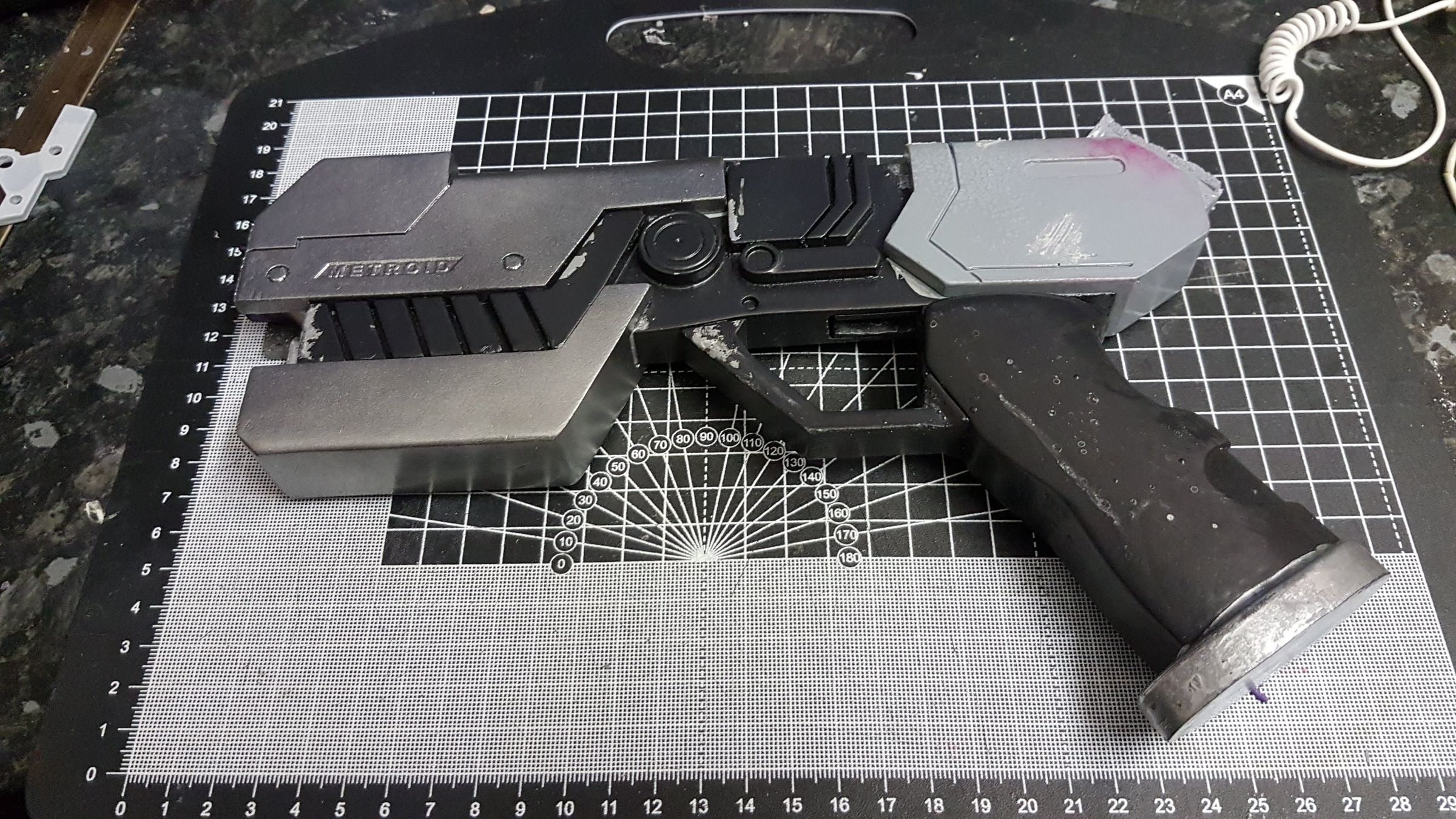 Paralyzer Blaster (Metroid) Mould and Cast : 4 Steps (with Pictures ...